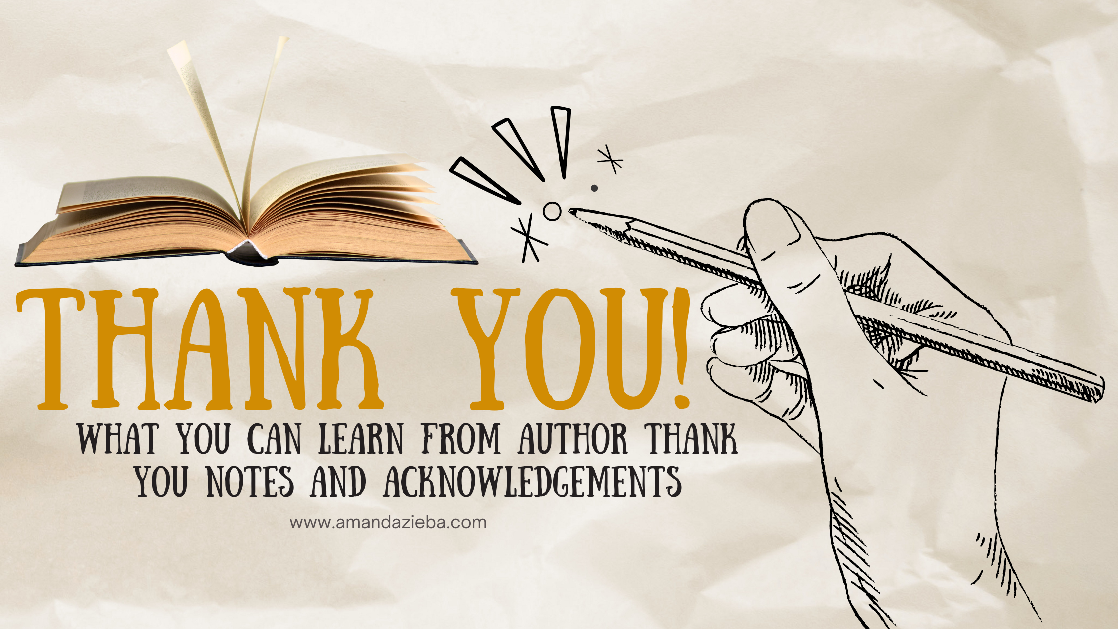 What You Can Learn from Author Thank You Notes and Acknowledgements ...