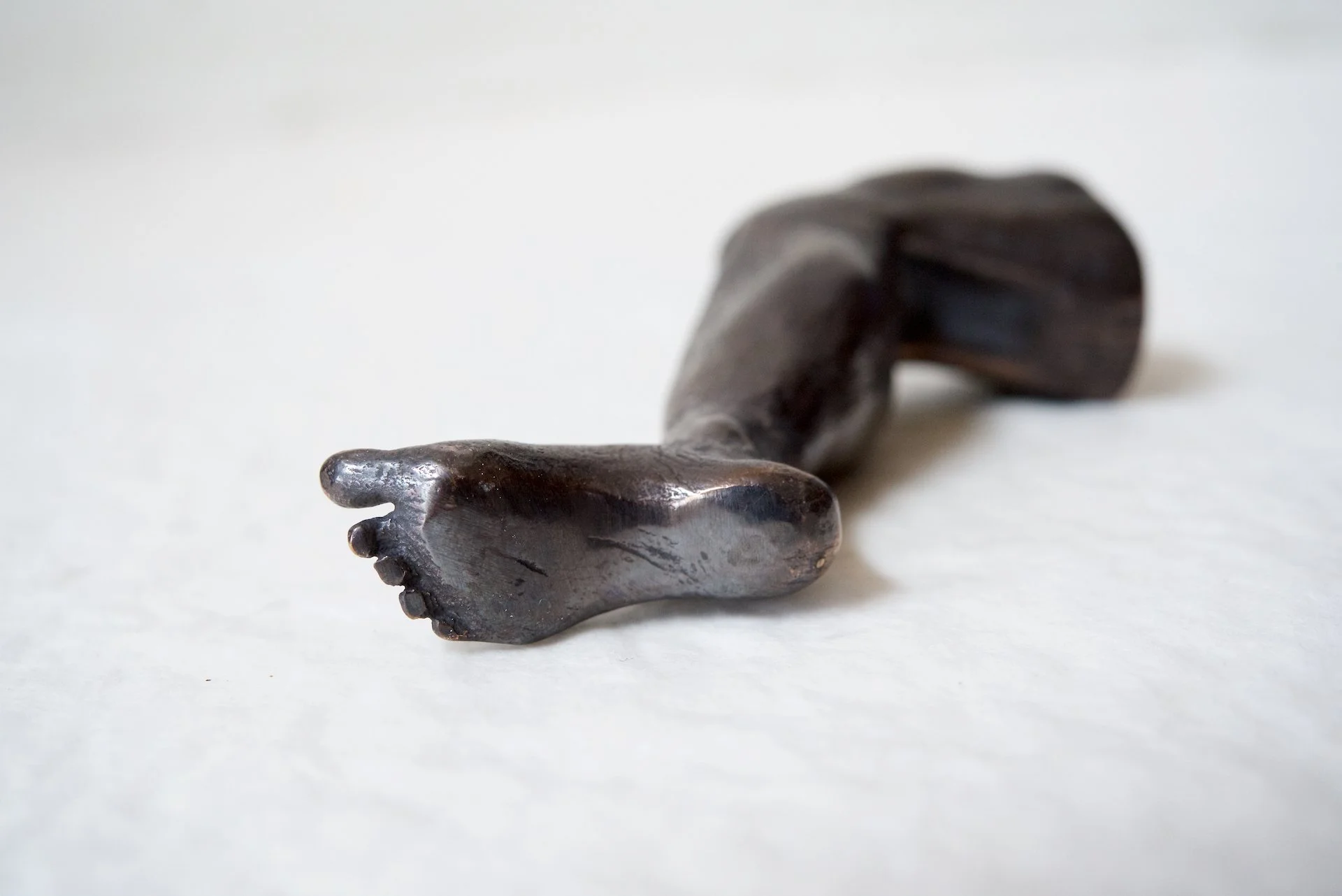 Bronze Leg — Anne Ricketts Sculpture