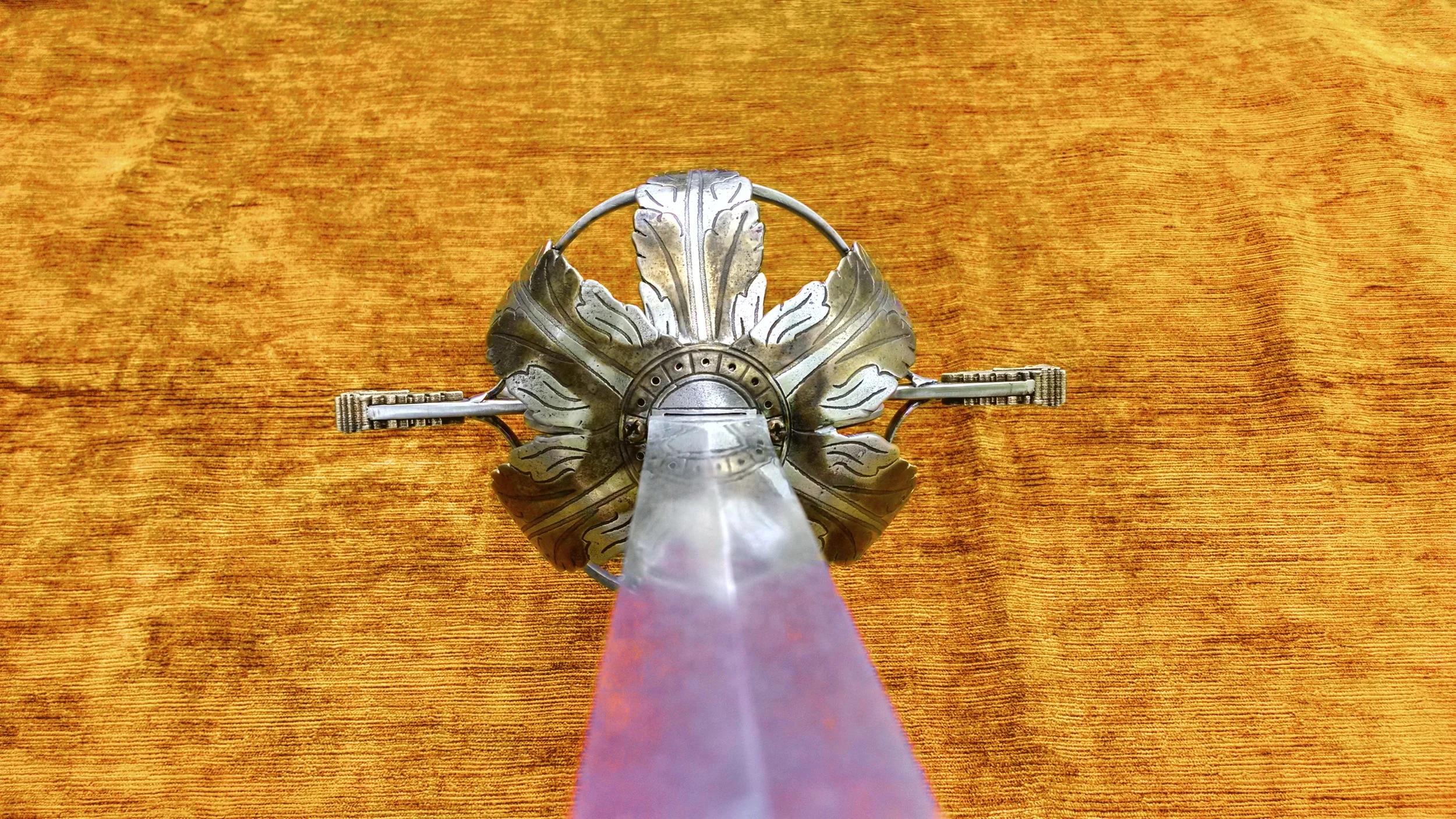 Leaf Cup Rapier — Jesse Belsky Stageswords