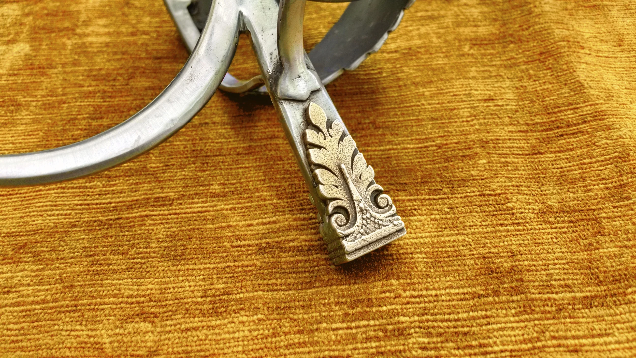 Leaf Cup Rapier — Jesse Belsky Stageswords