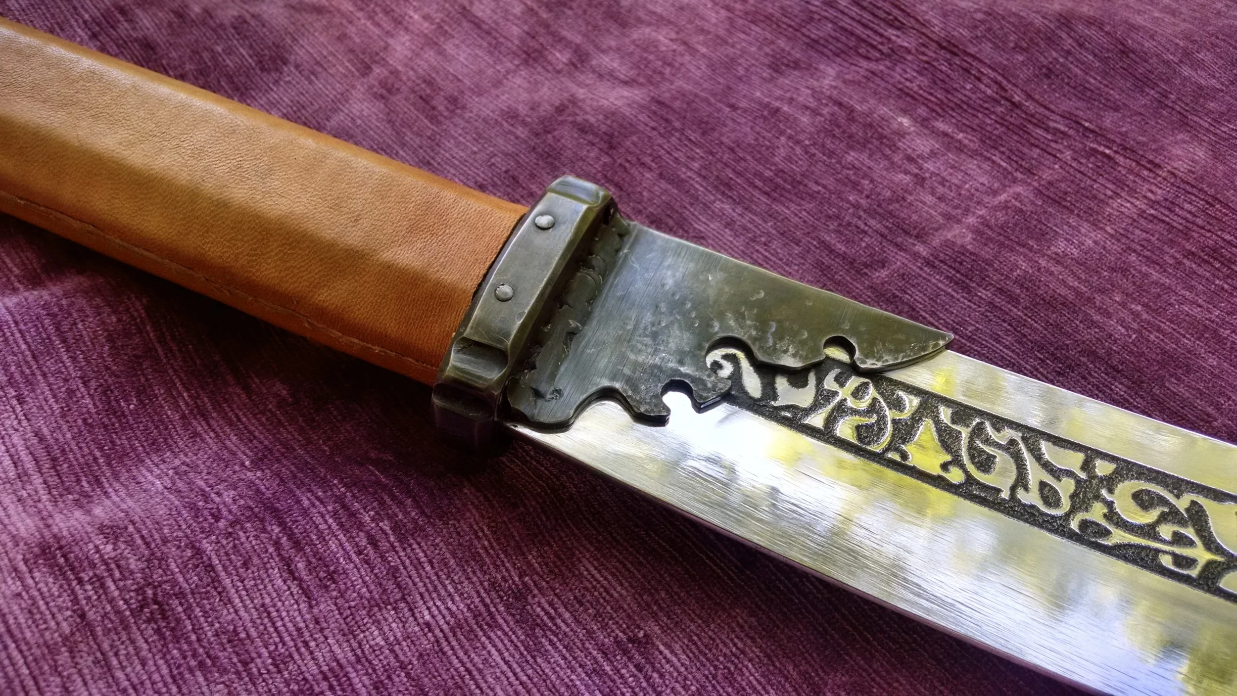 Aluminum Giant Scimitar — Jesse Belsky Stageswords