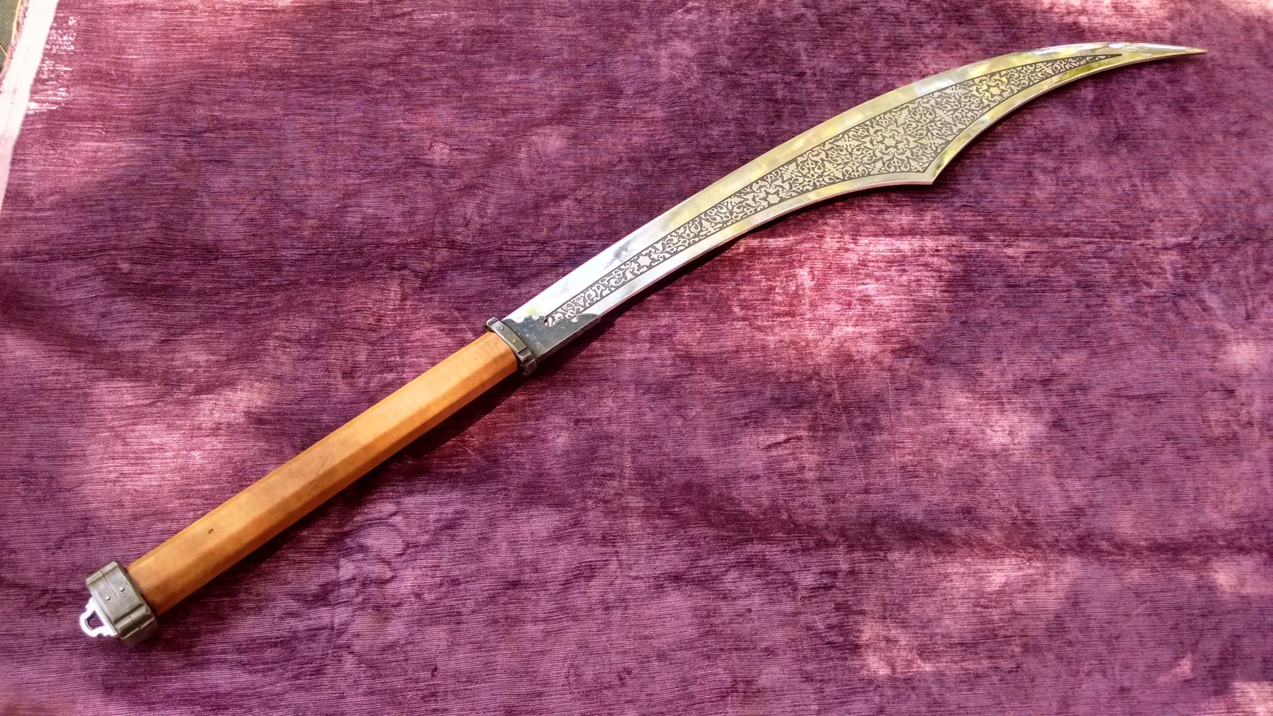 Aluminum Giant Scimitar — Jesse Belsky Stageswords