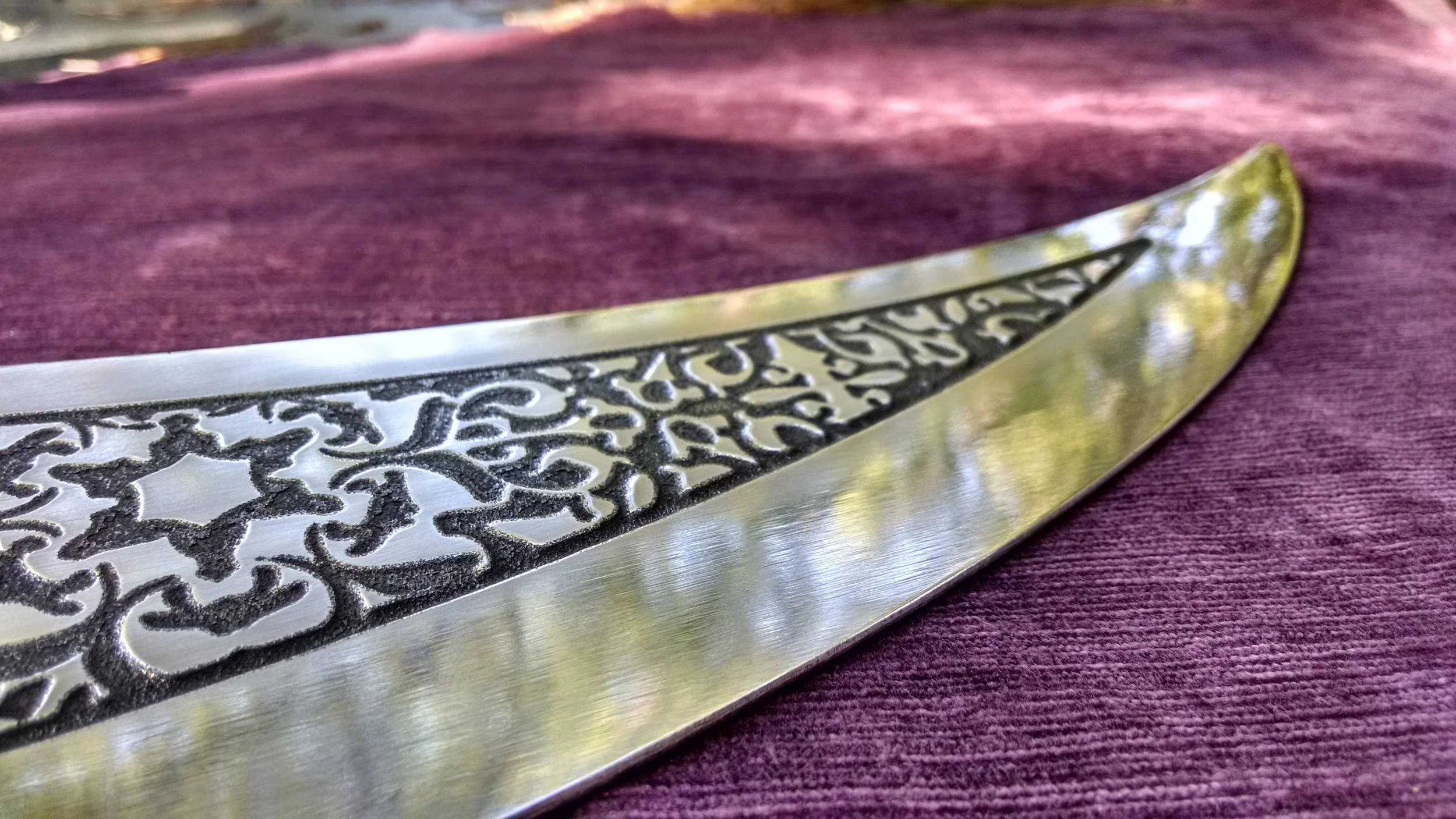 Aluminum Giant Scimitar — Jesse Belsky Stageswords