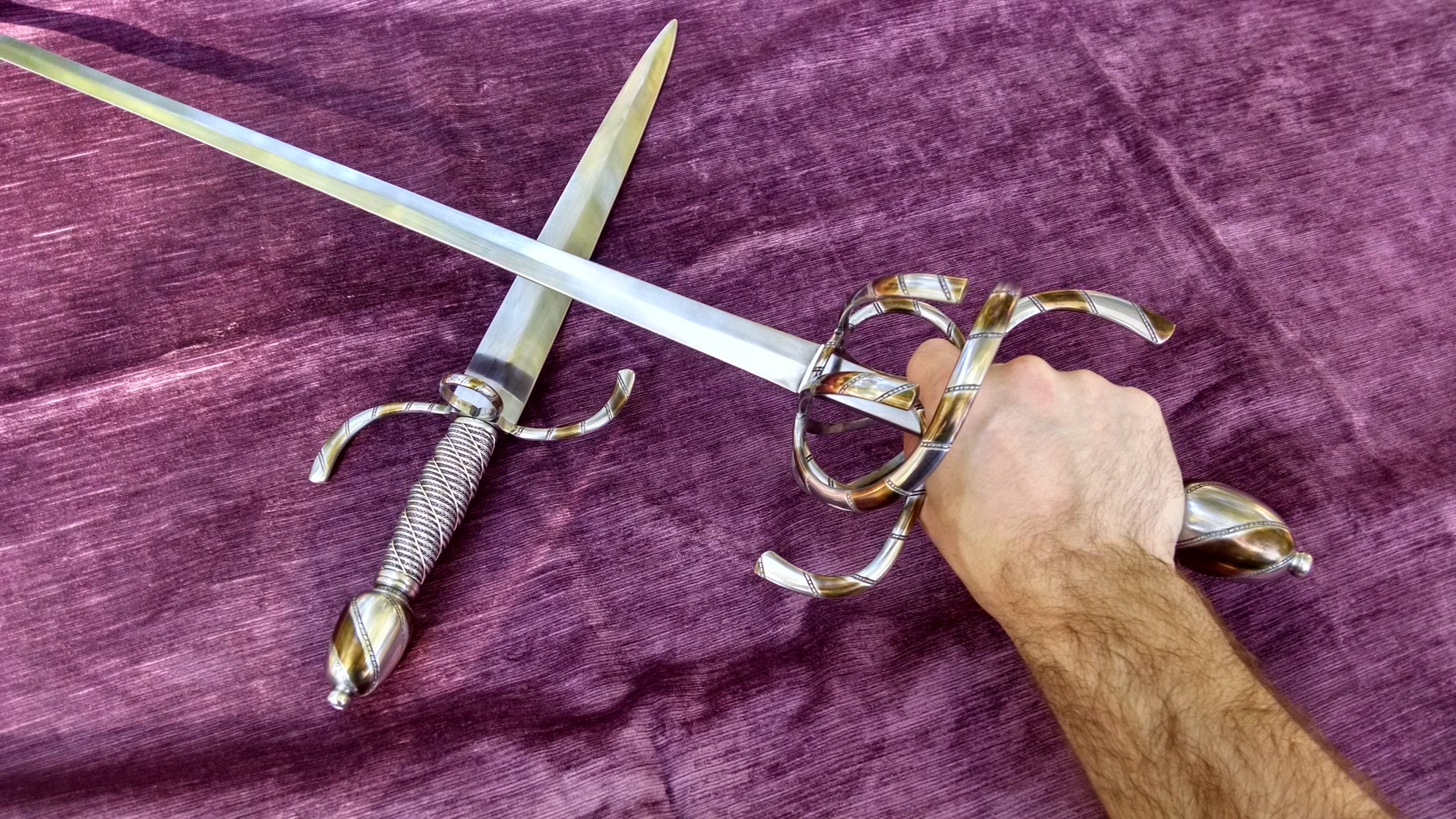Swedish Rapier & Dagger — Jesse Belsky Stageswords