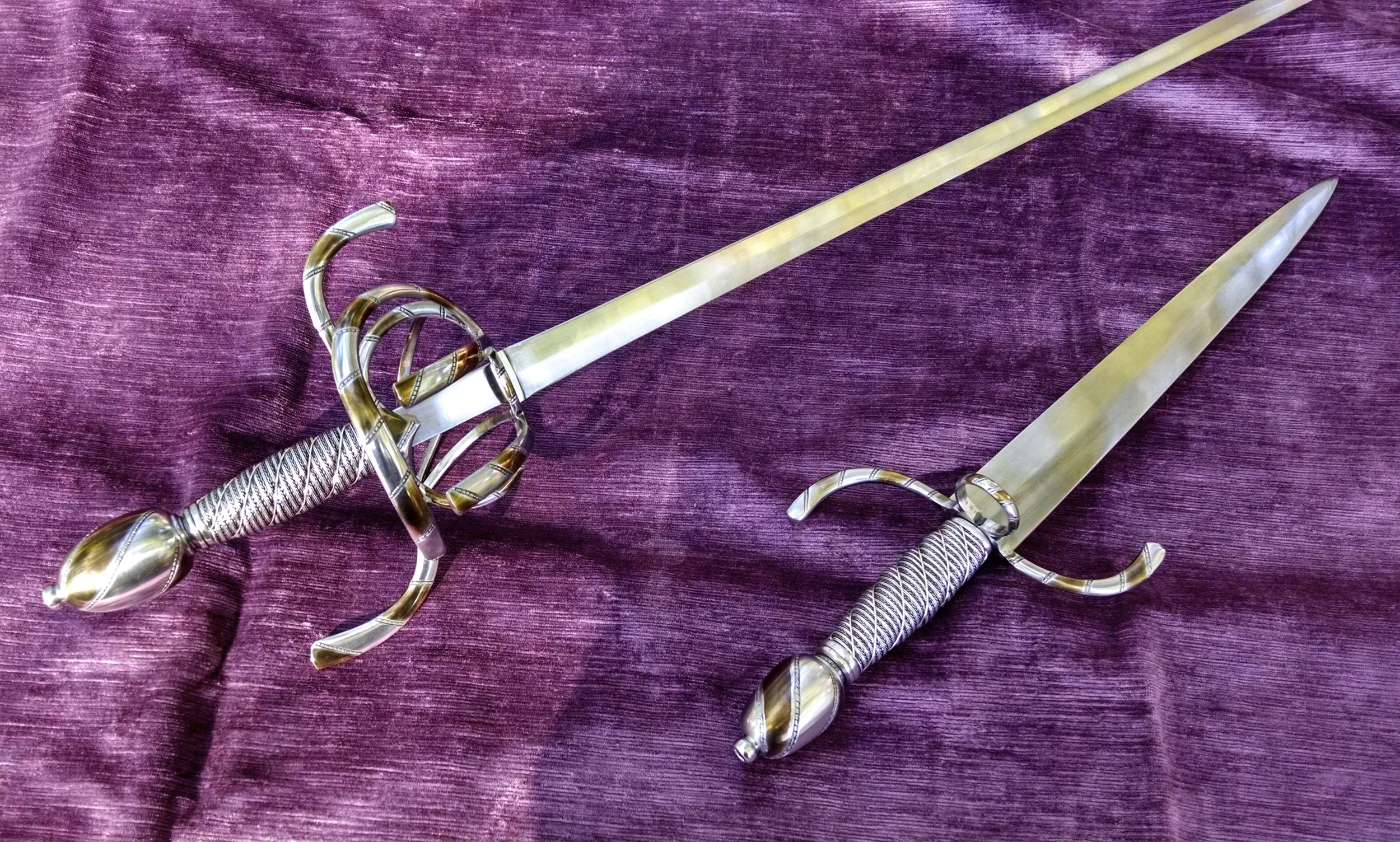 Swedish Rapier & Dagger — Jesse Belsky Stageswords
