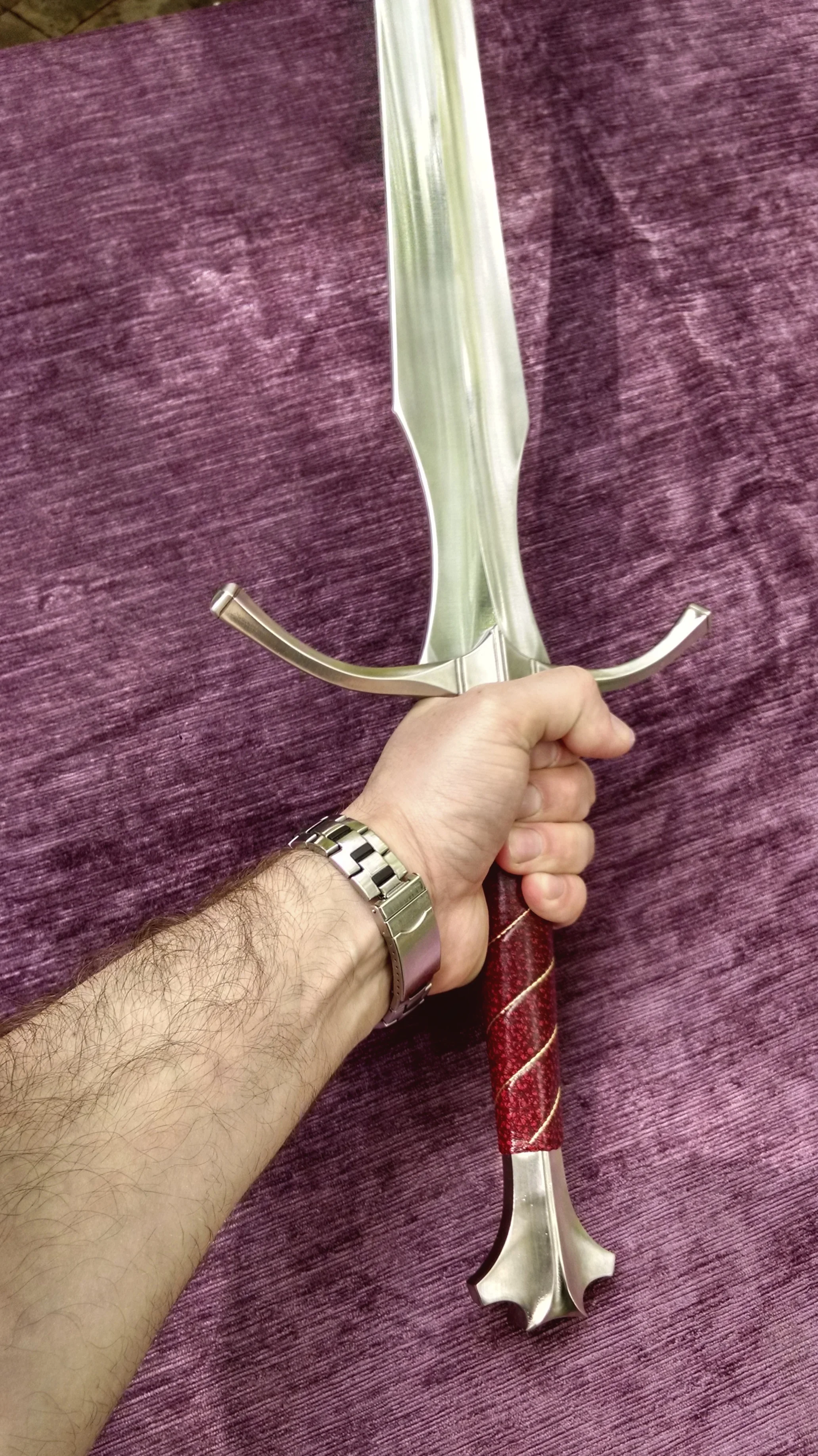 Aluminum Leaf Blade Broadsword 2 — Jesse Belsky Stageswords