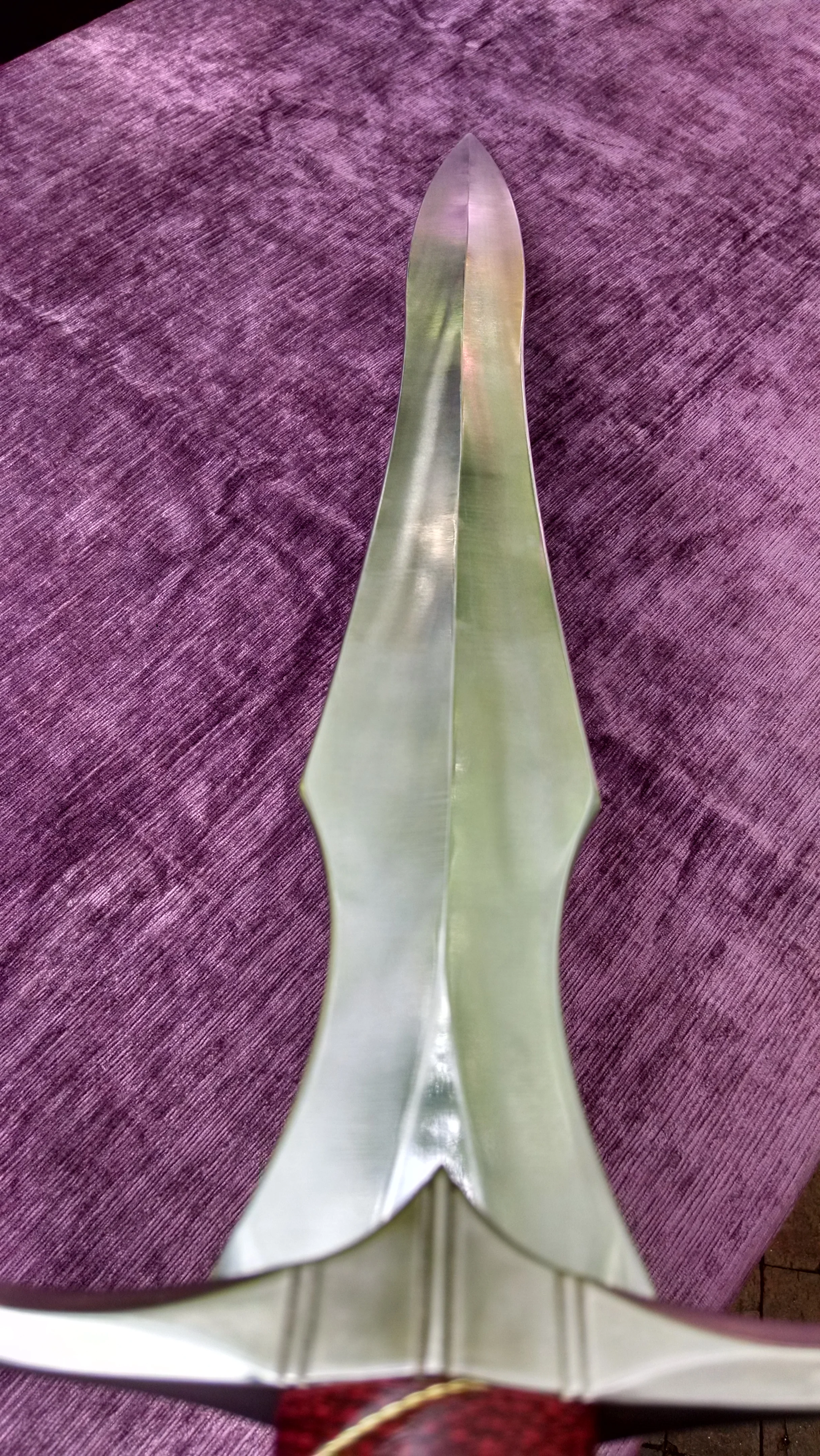 Aluminum Leaf Blade Broadsword 2 — Jesse Belsky Stageswords