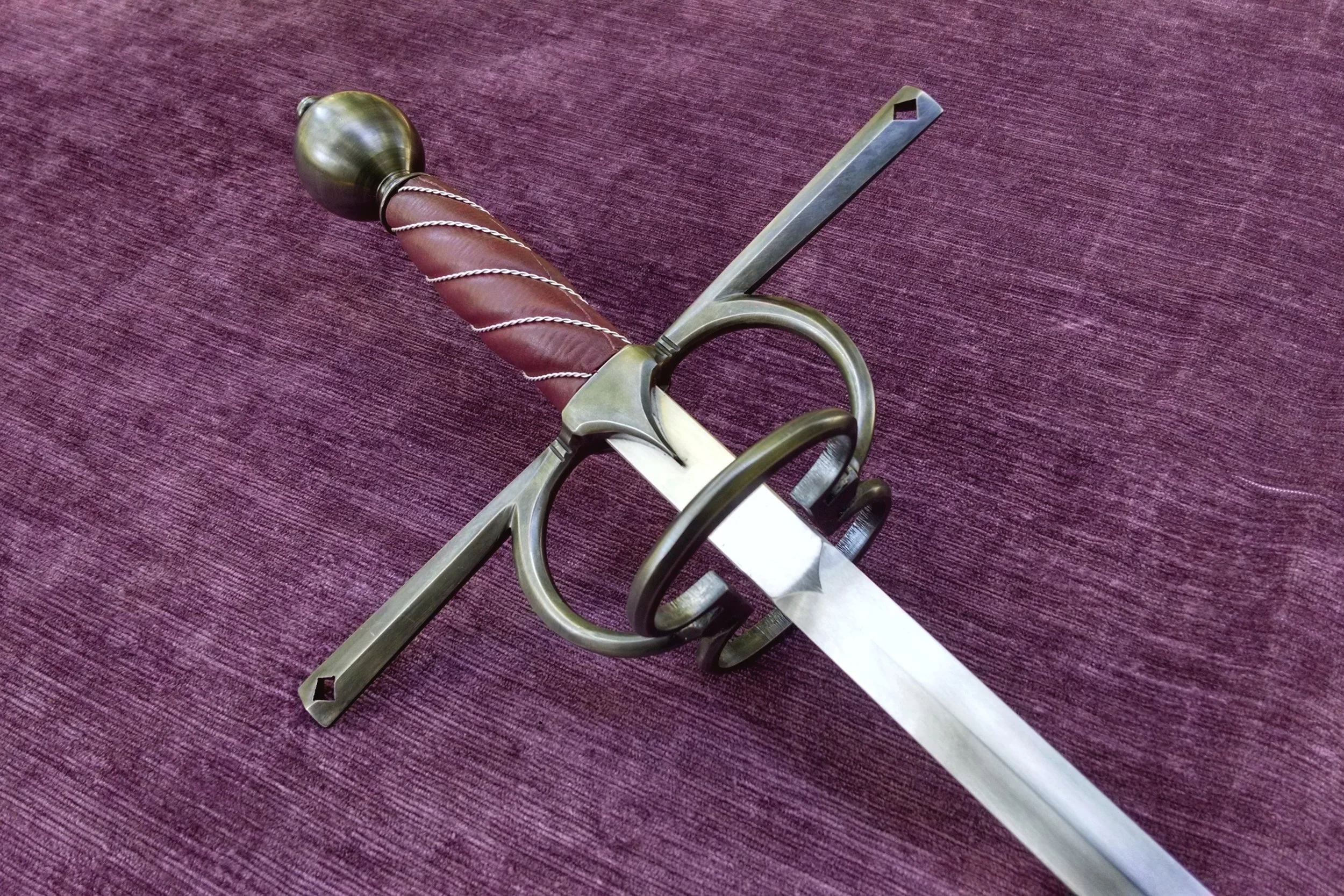 Double Ring Rapier 2 — Jesse Belsky Stageswords