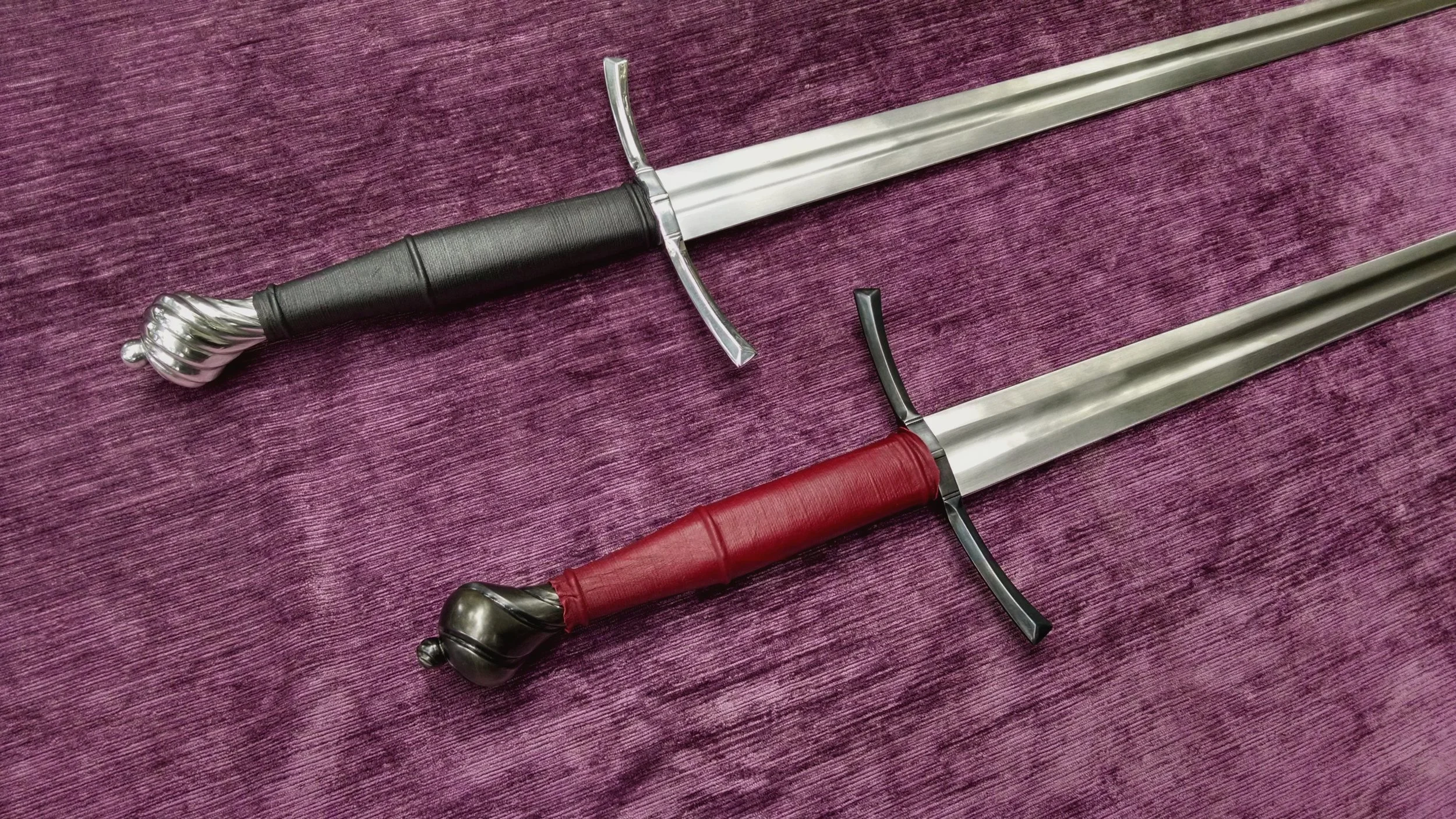 Spiral Pommel Bastard Sword — Jesse Belsky Stageswords