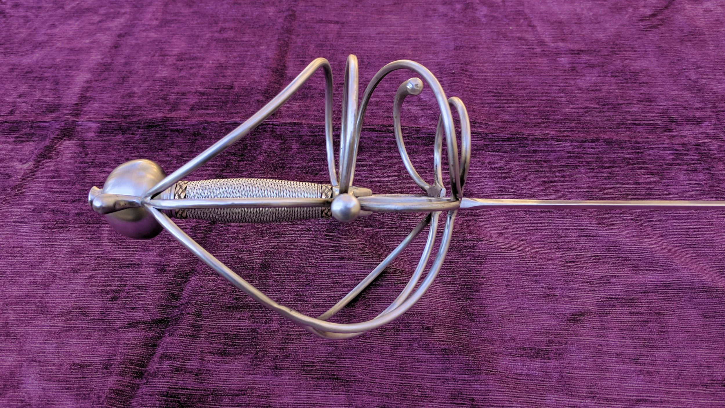 Loop Hilt Rapier & Dagger — Jesse Belsky Stageswords