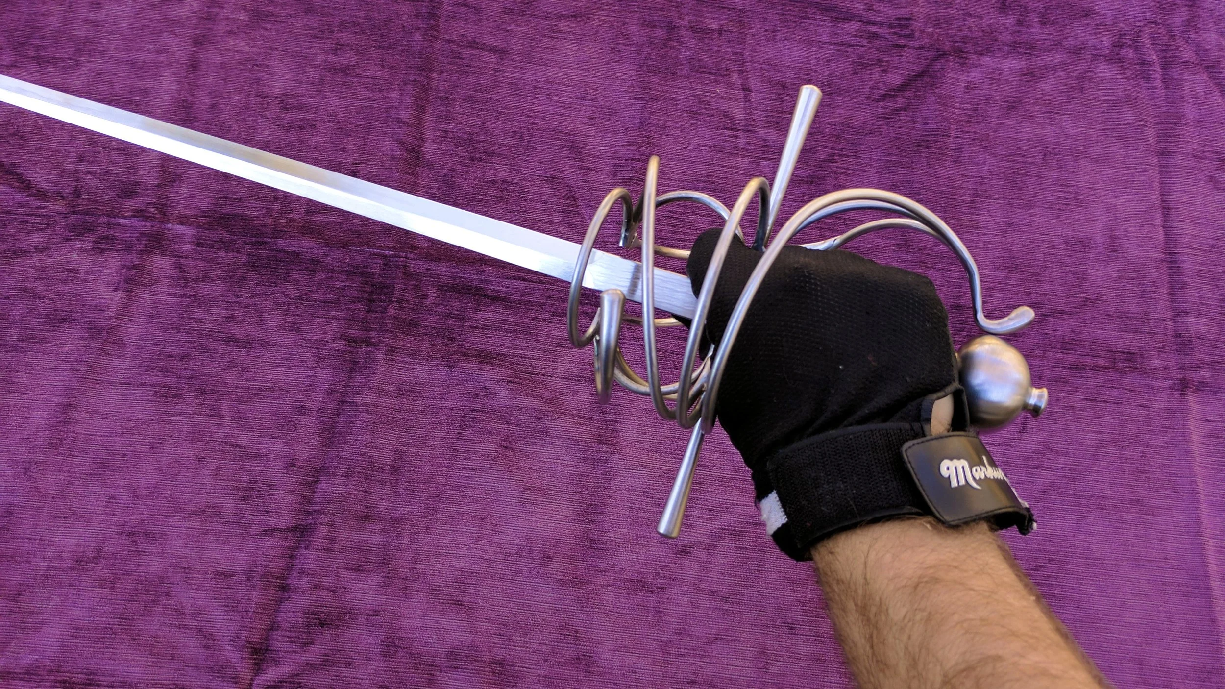Loop Hilt Rapier & Dagger — Jesse Belsky Stageswords