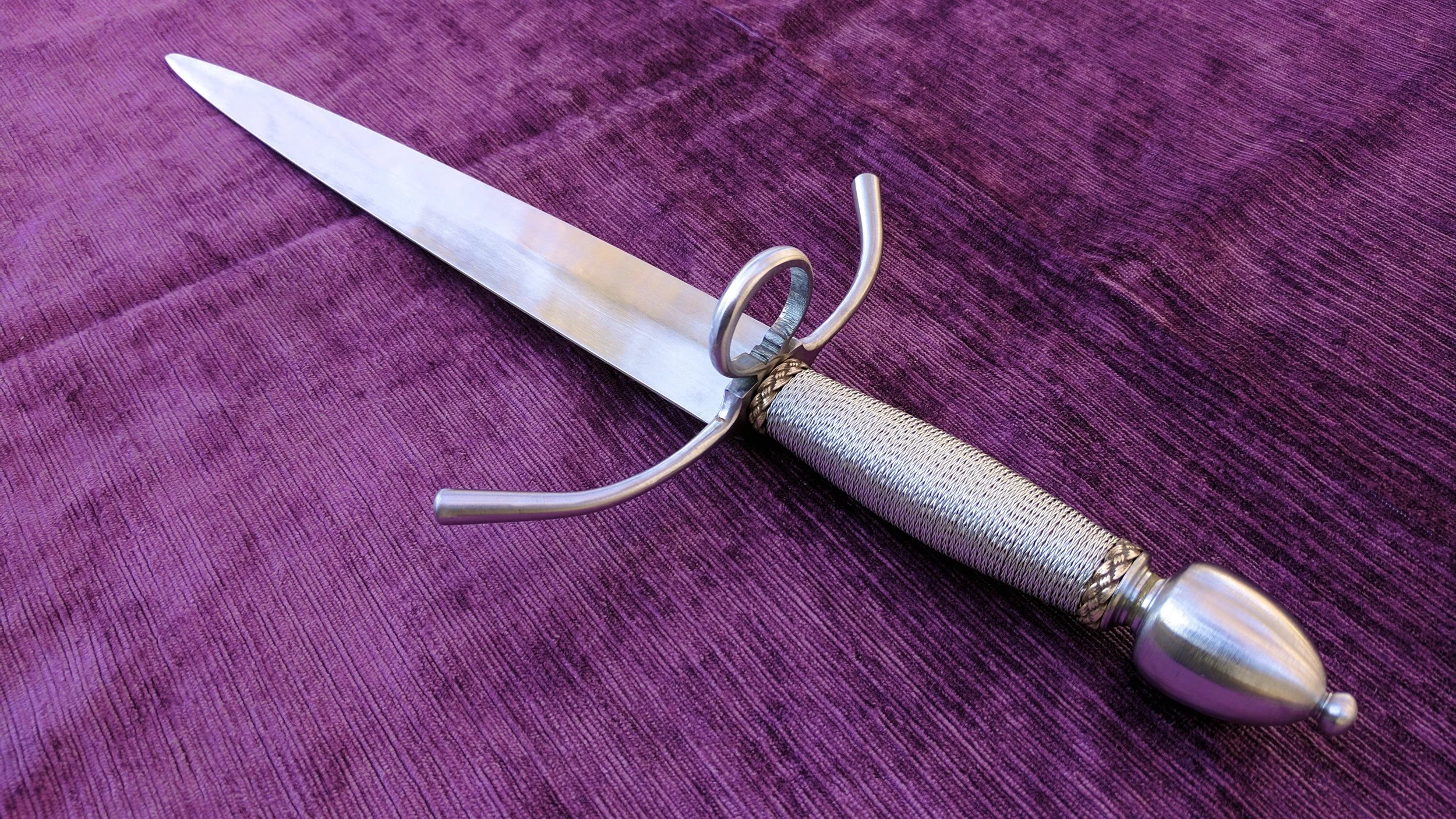 Loop Hilt Rapier & Dagger — Jesse Belsky Stageswords