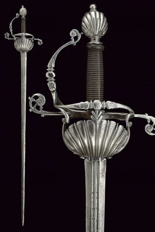 Shell Hilt Rapier — Jesse Belsky Stageswords