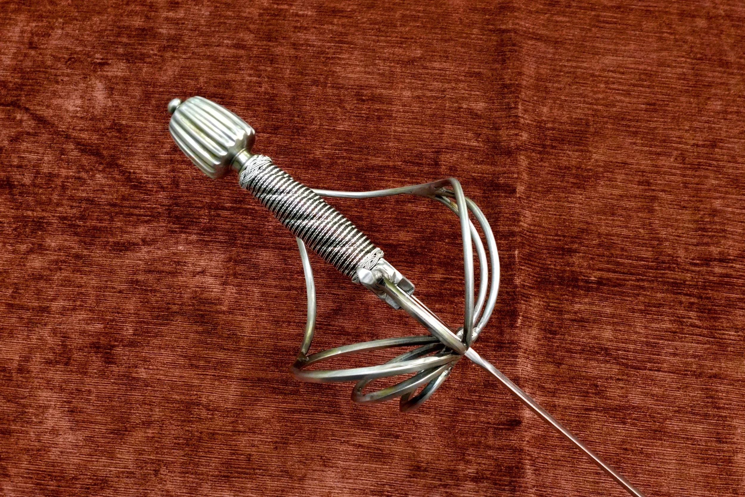 Three Ring Rapier [SHARP/BLUNT/HEMA] — Jesse Belsky Stageswords