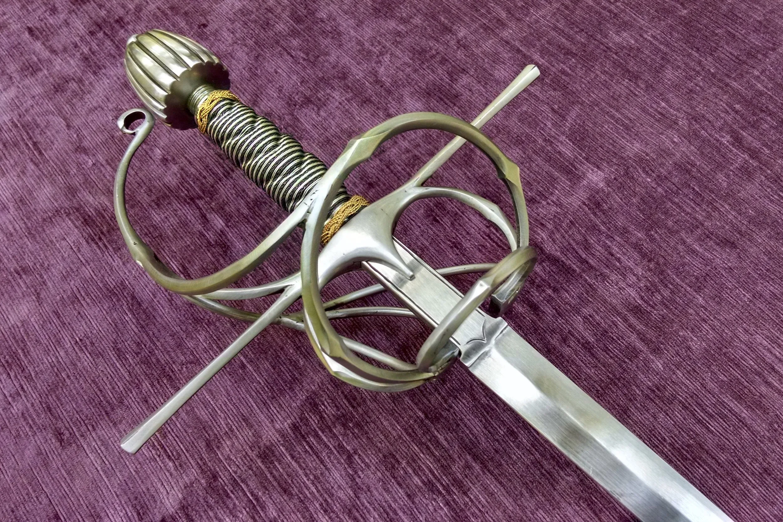 Two Ring Rapier — Jesse Belsky Stageswords