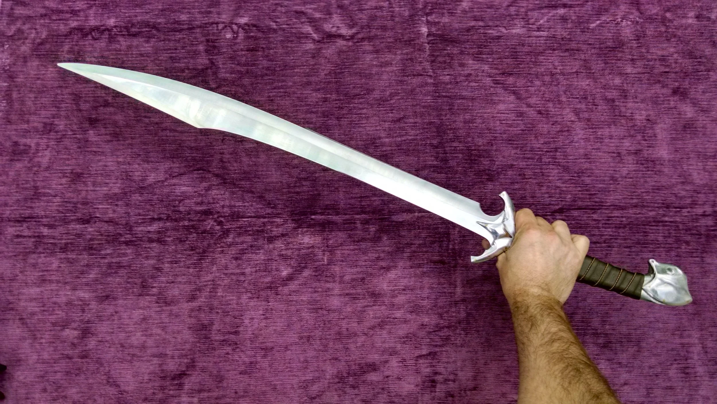 Aluminum Fantasy Scimitar — Jesse Belsky Stageswords
