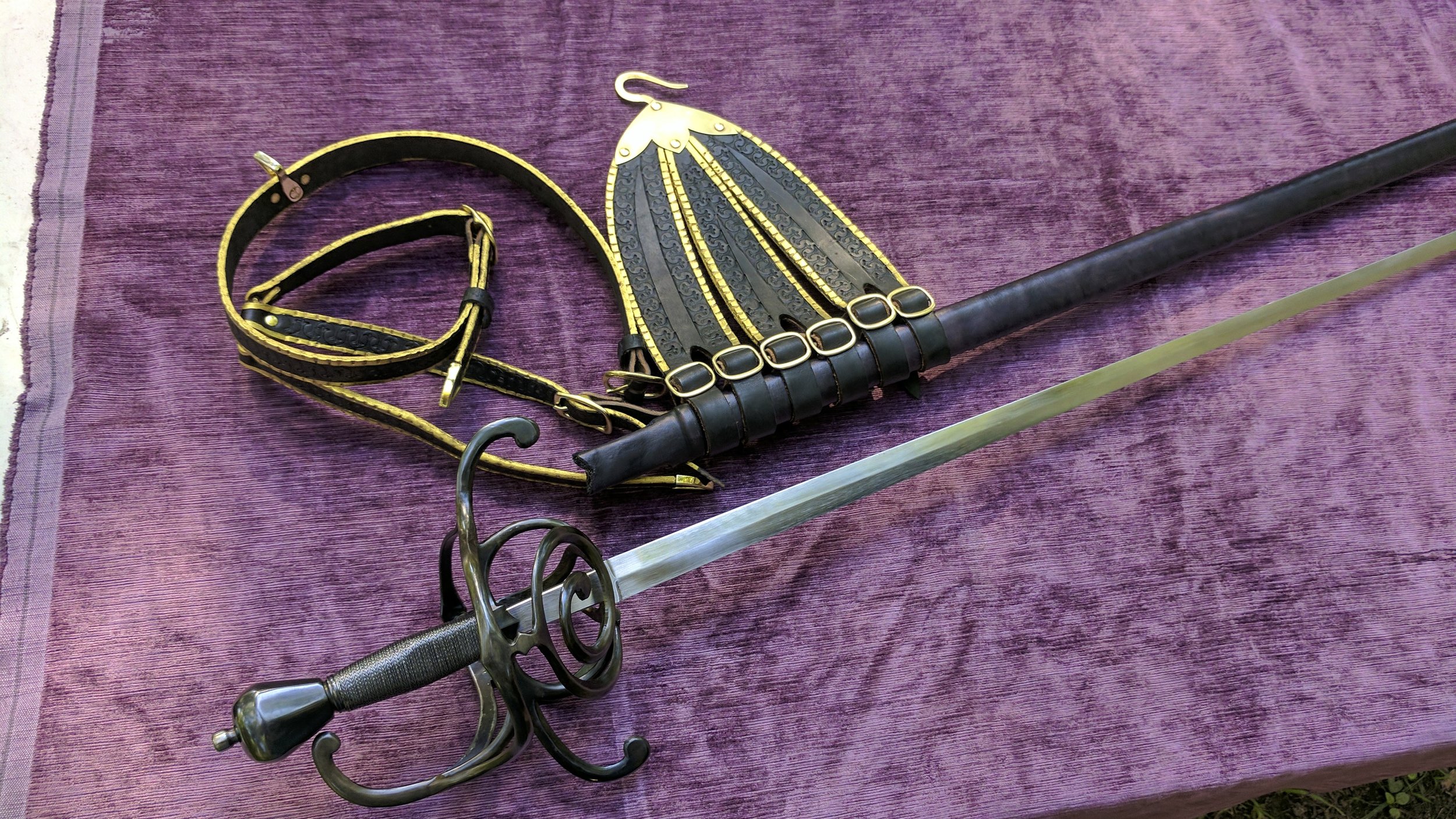 Hermitage Rapier Carrier — Jesse Belsky Stageswords