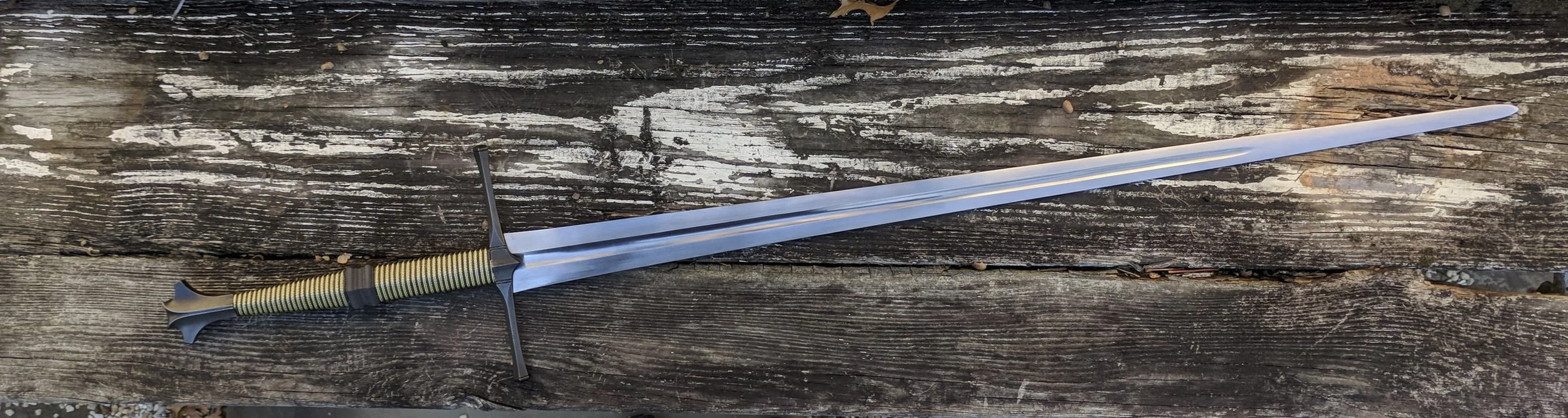 Black & Gold Wire Wrapped Longsword (SHARP/BLUNT) — Jesse Belsky ...