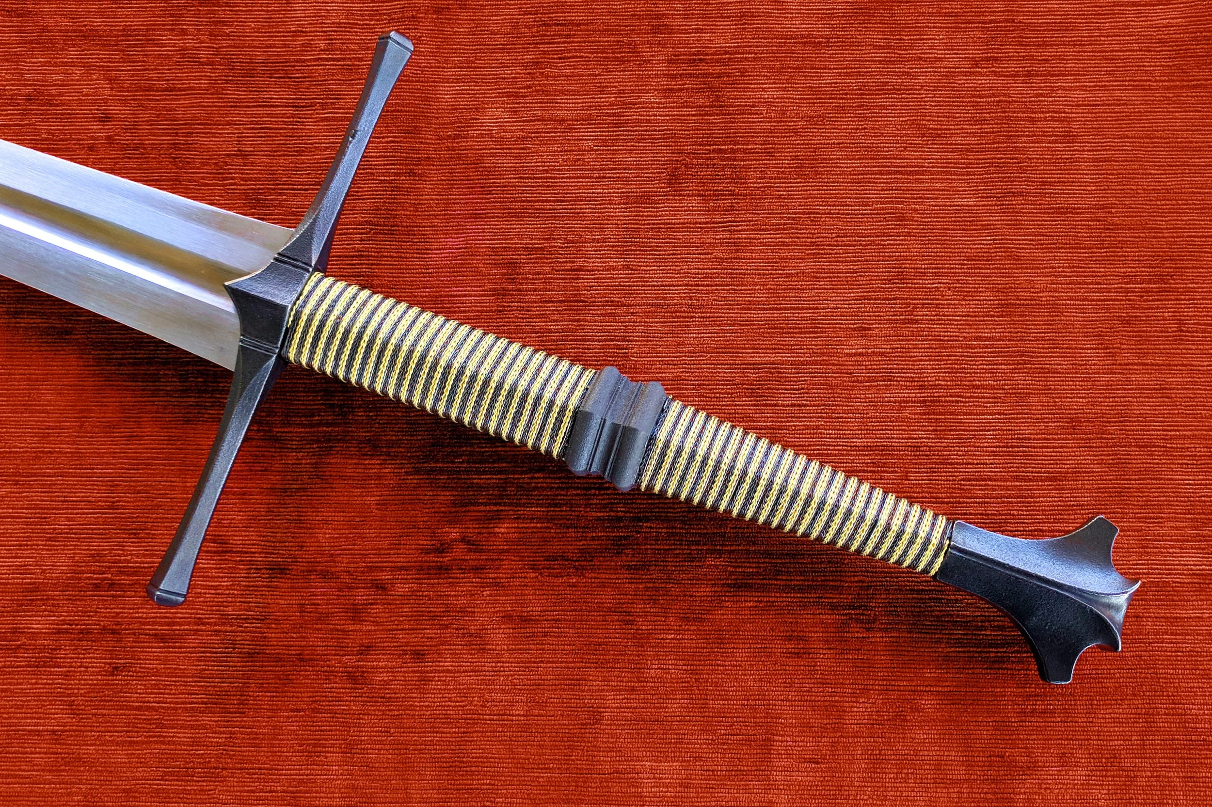Black & Gold Wire Wrapped Longsword (SHARP/BLUNT) — Jesse Belsky ...