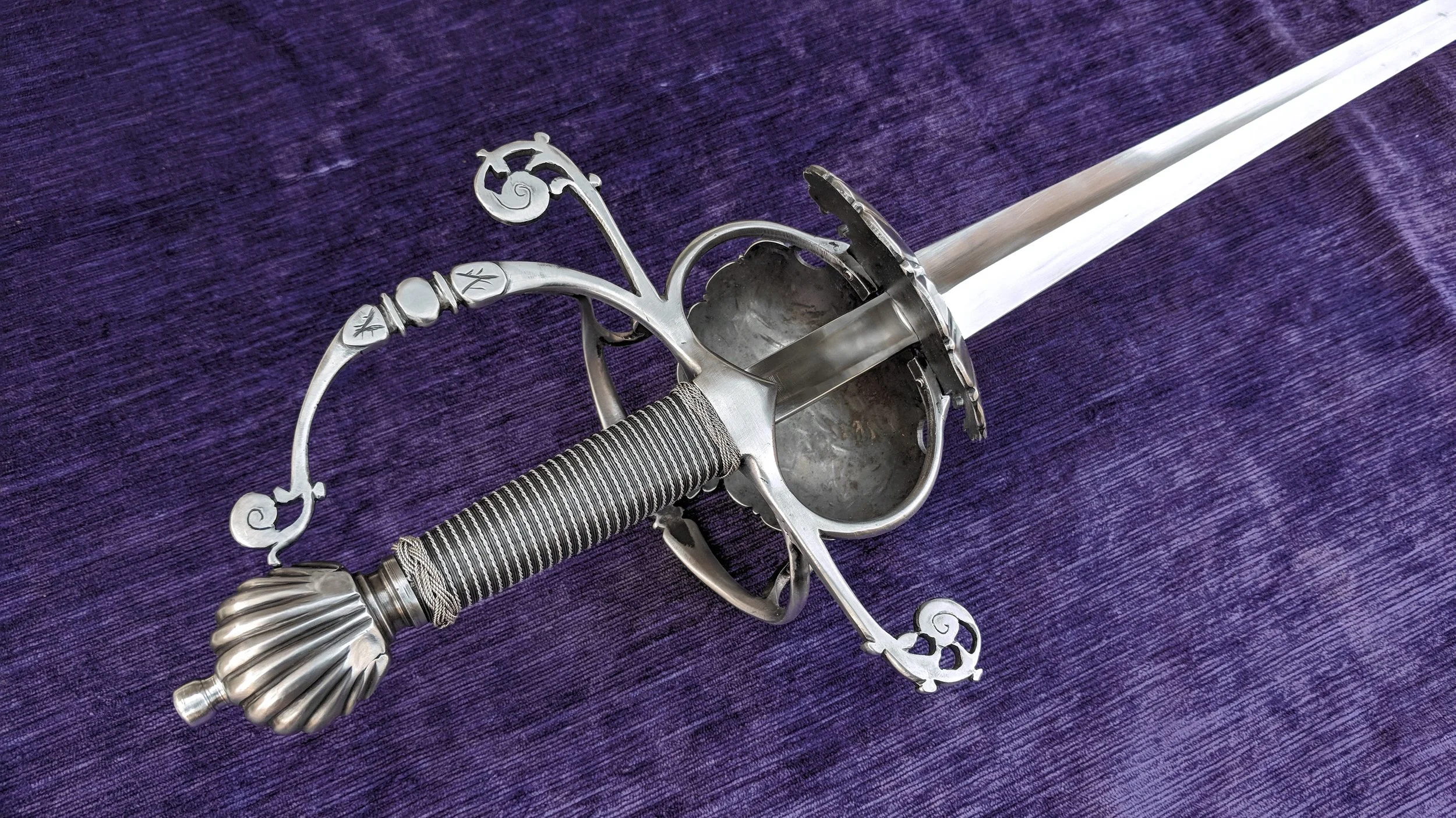 Shell Hilt Rapier — Jesse Belsky Stageswords