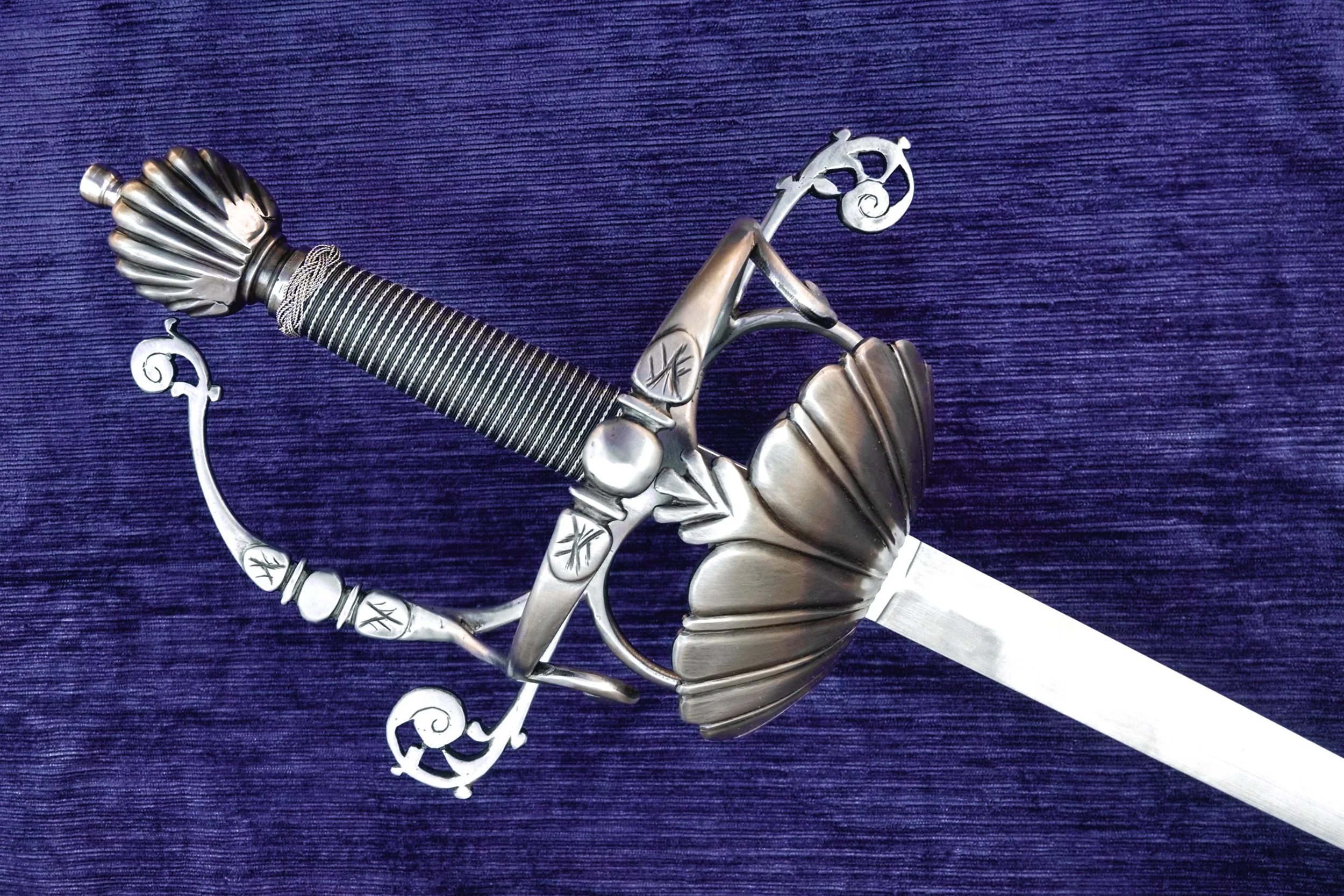 Shell Hilt Rapier — Jesse Belsky Stageswords