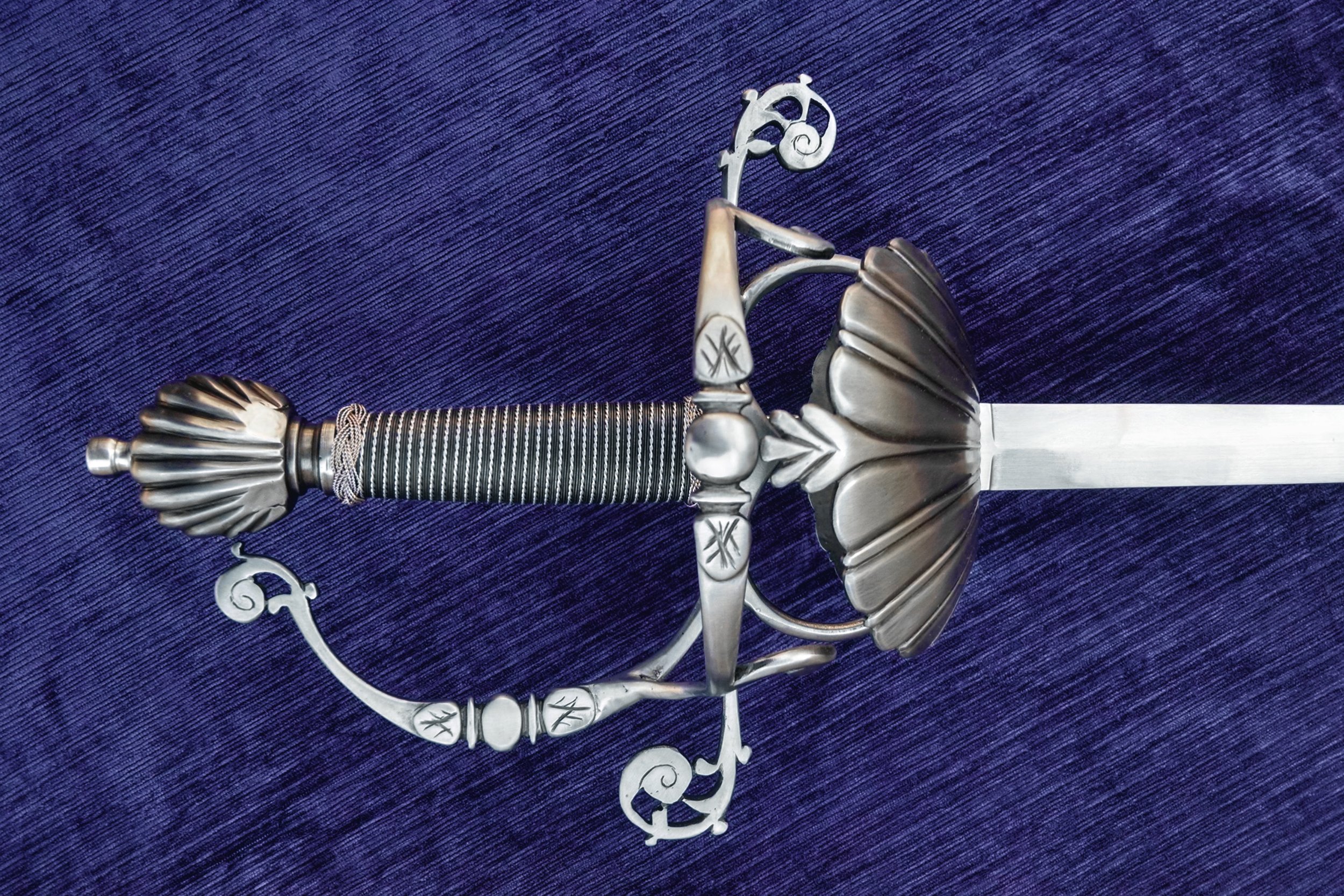 Shell Hilt Rapier — Jesse Belsky Stageswords