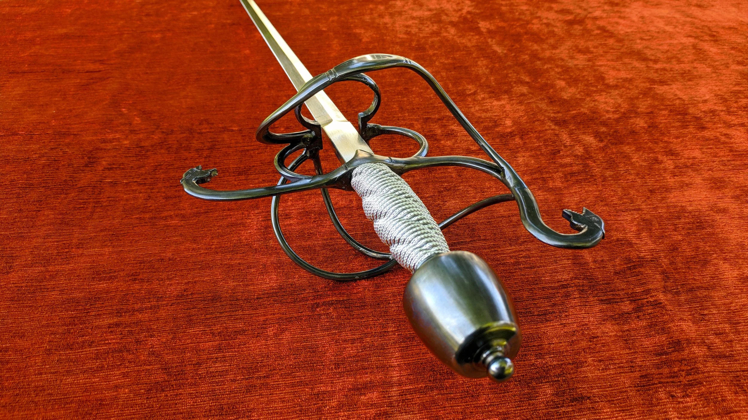 Dragon Head Rapier & Dagger — Jesse Belsky Stageswords