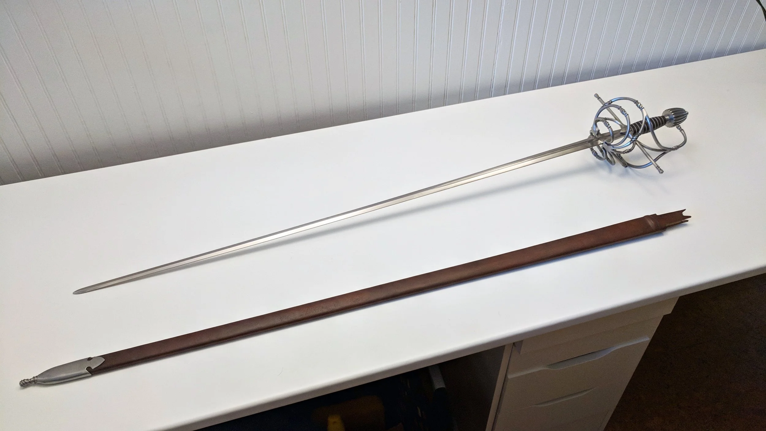 "Skeleton" Rapier — Jesse Belsky Stageswords