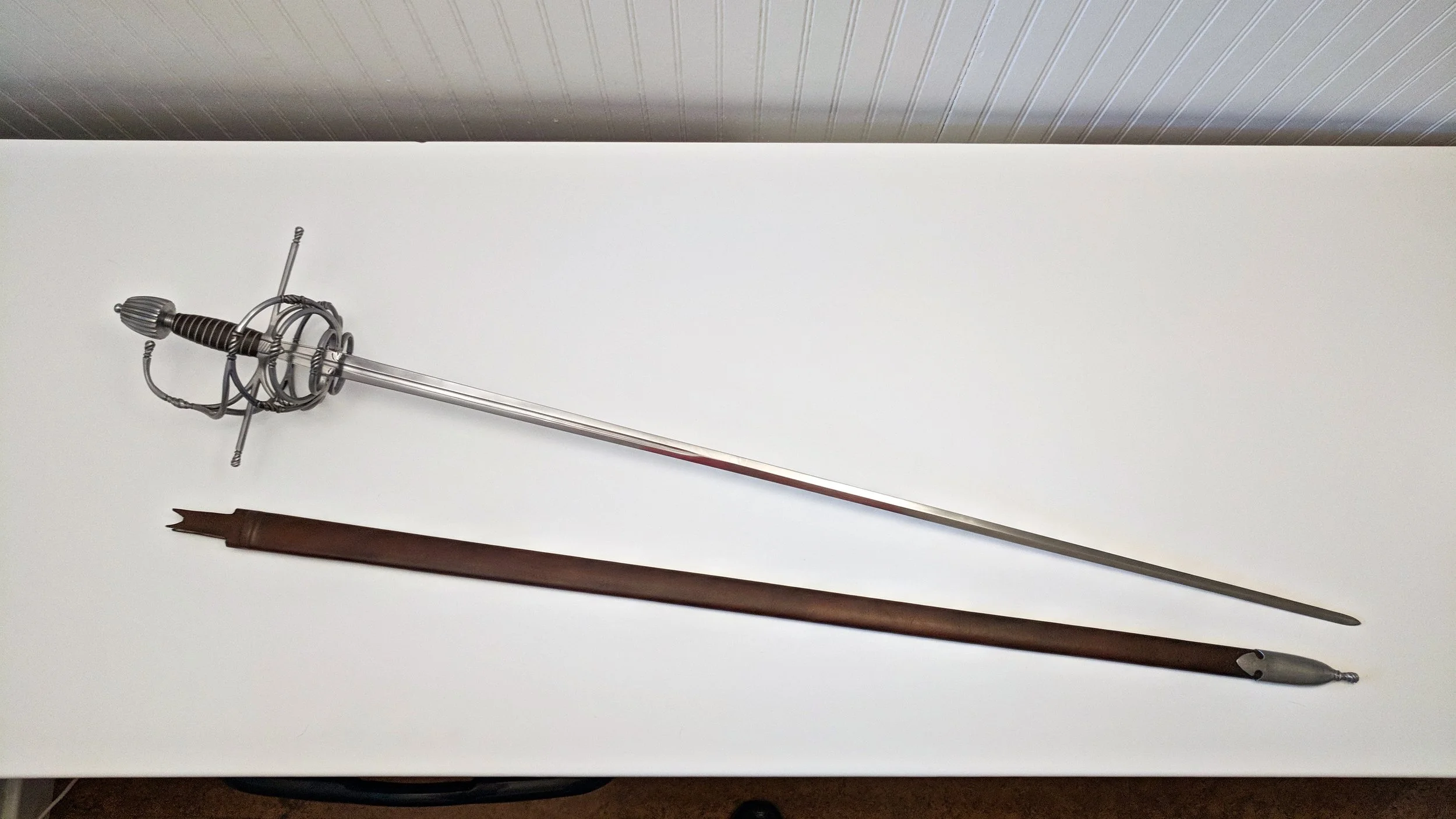 "Skeleton" Rapier — Jesse Belsky Stageswords