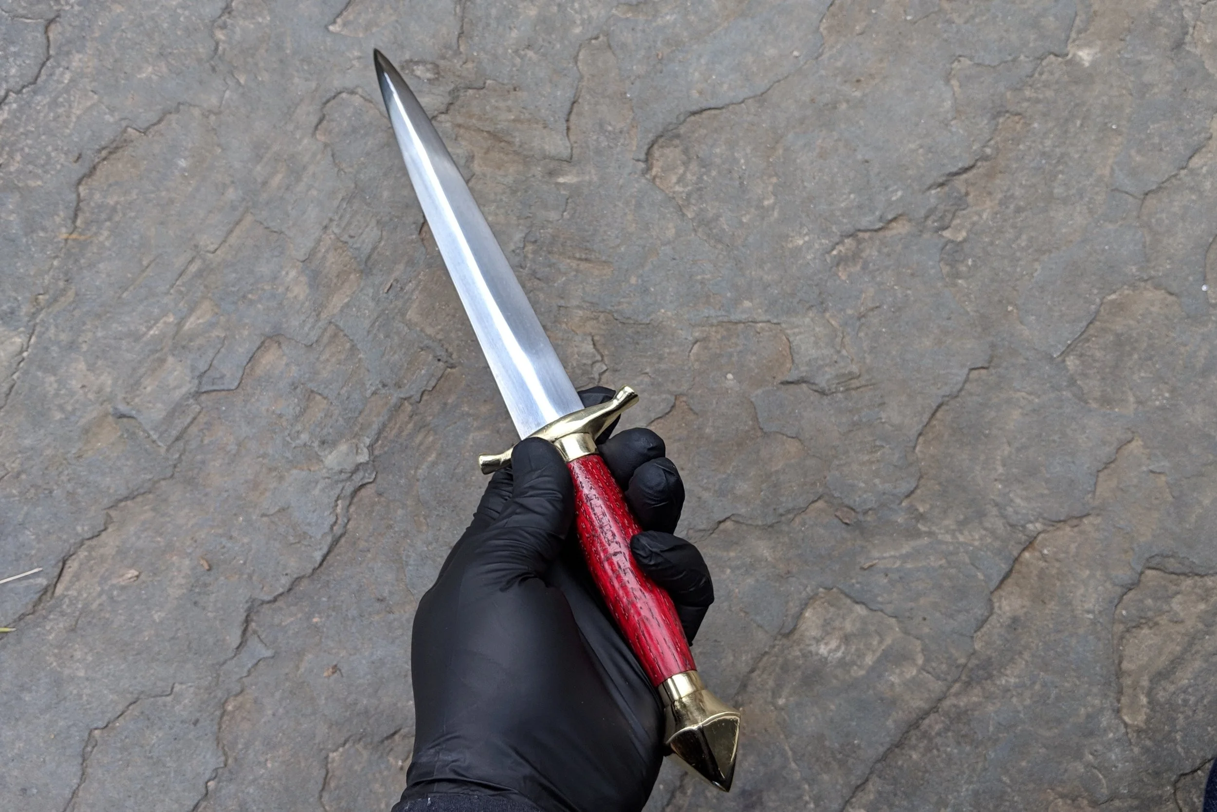 Red/Brass Dagger 2 — Jesse Belsky Stageswords