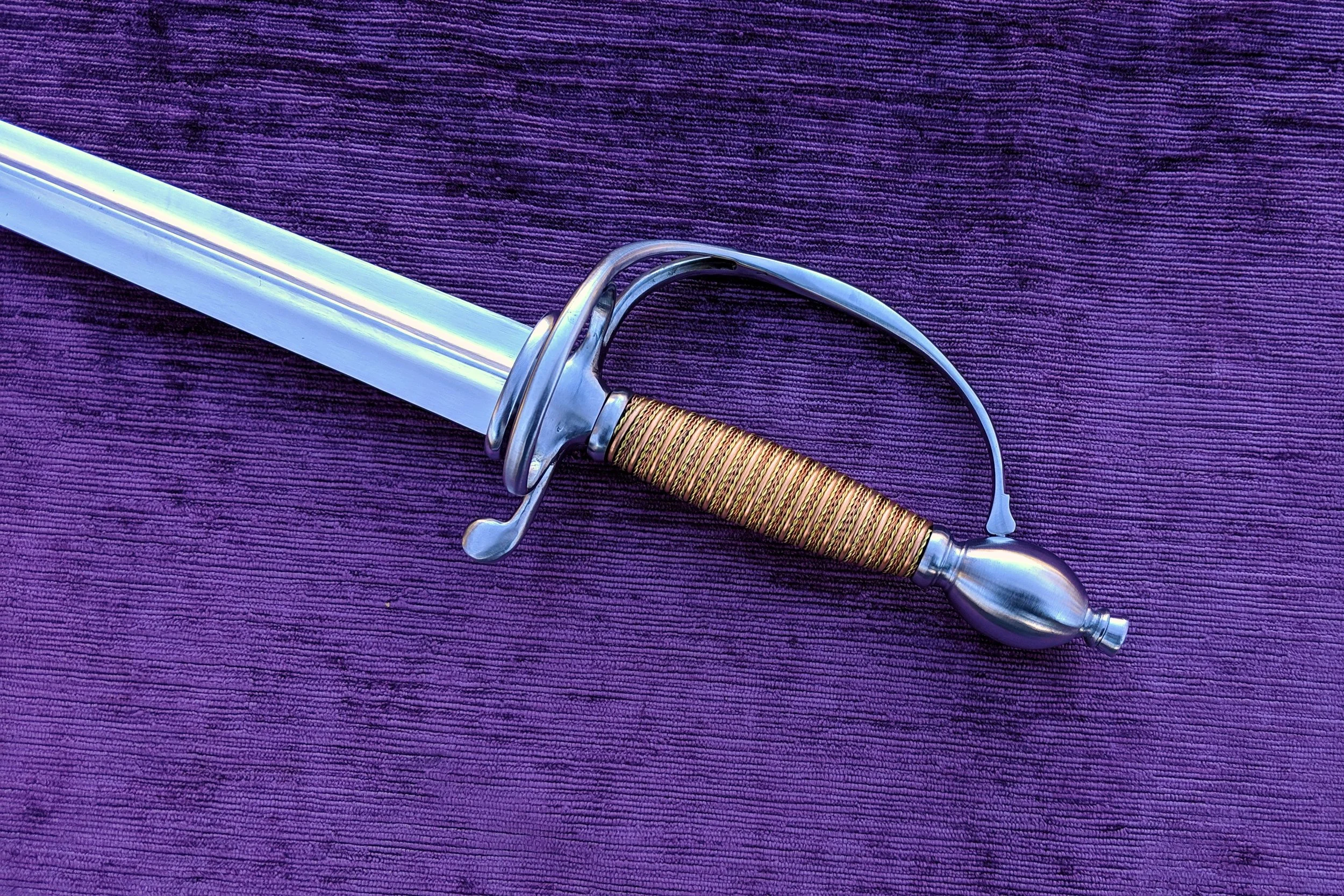 Loop Hilt Smallsword 2 w/Scabbard & Hanger — Jesse Belsky Stageswords
