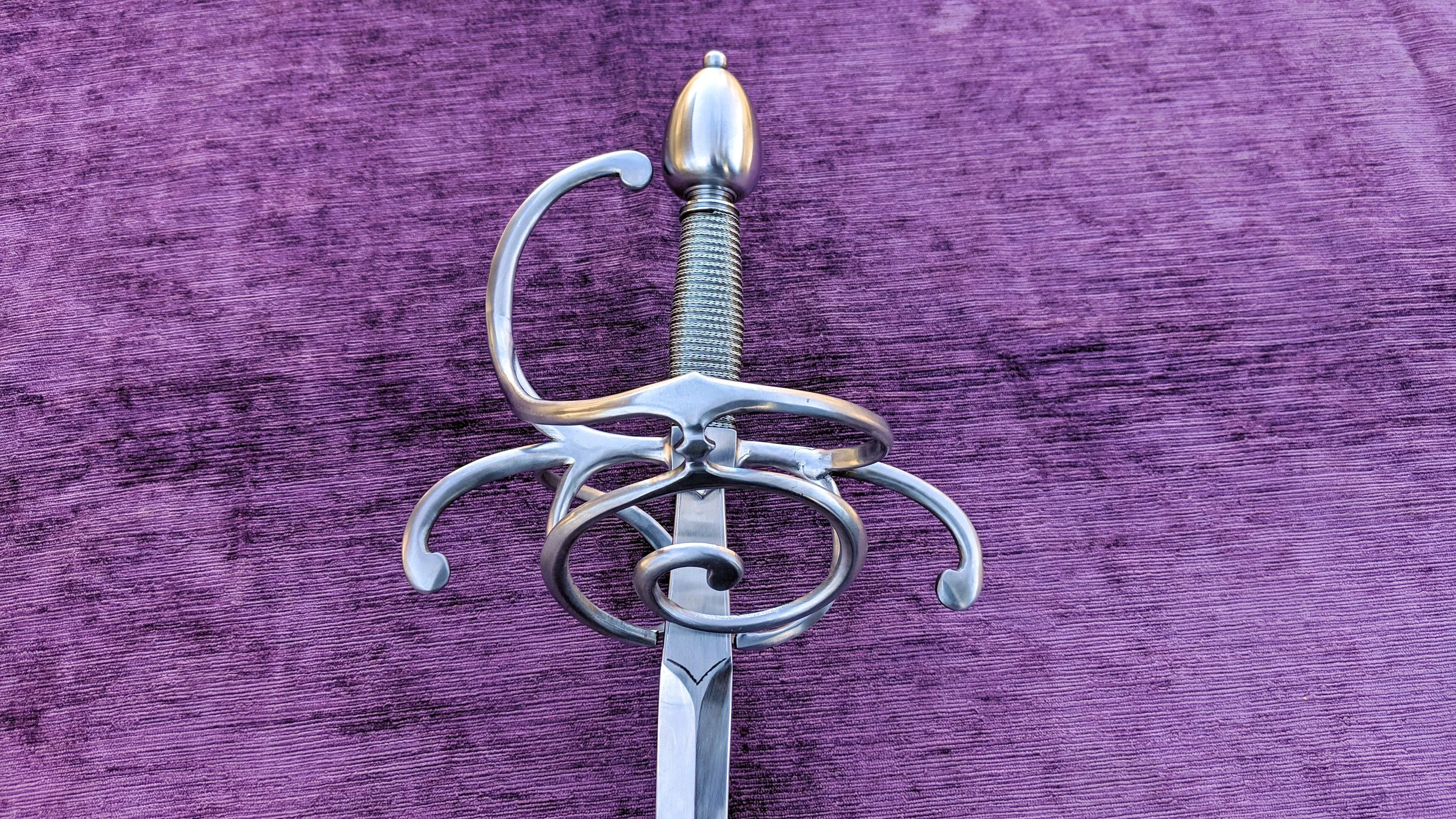 Spiral Hilt Rapier — Jesse Belsky Stageswords