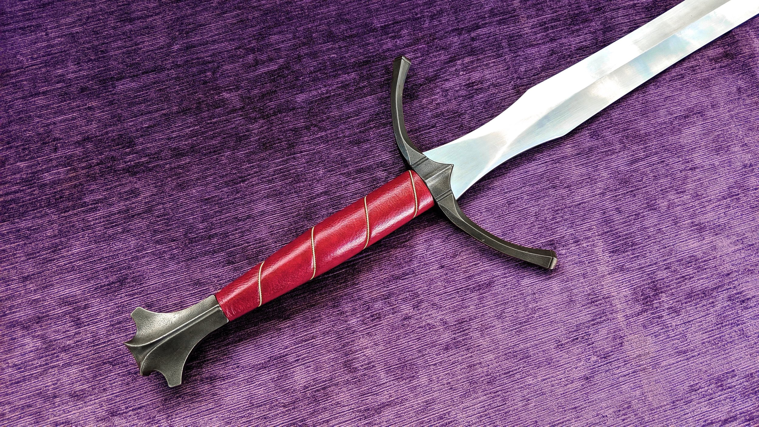 Steel Leaf Blade — Jesse Belsky Stageswords