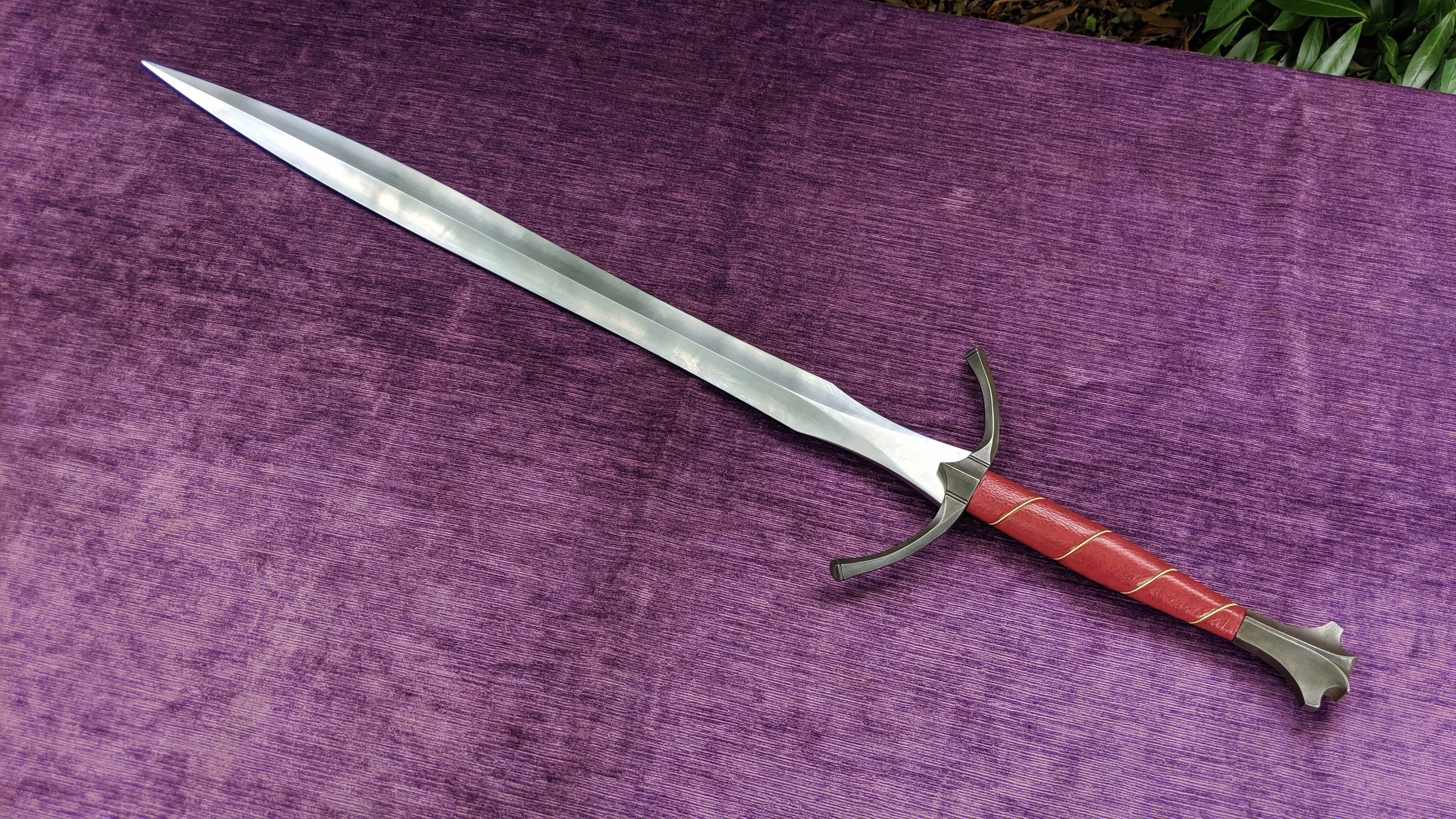 Steel Leaf Blade — Jesse Belsky Stageswords