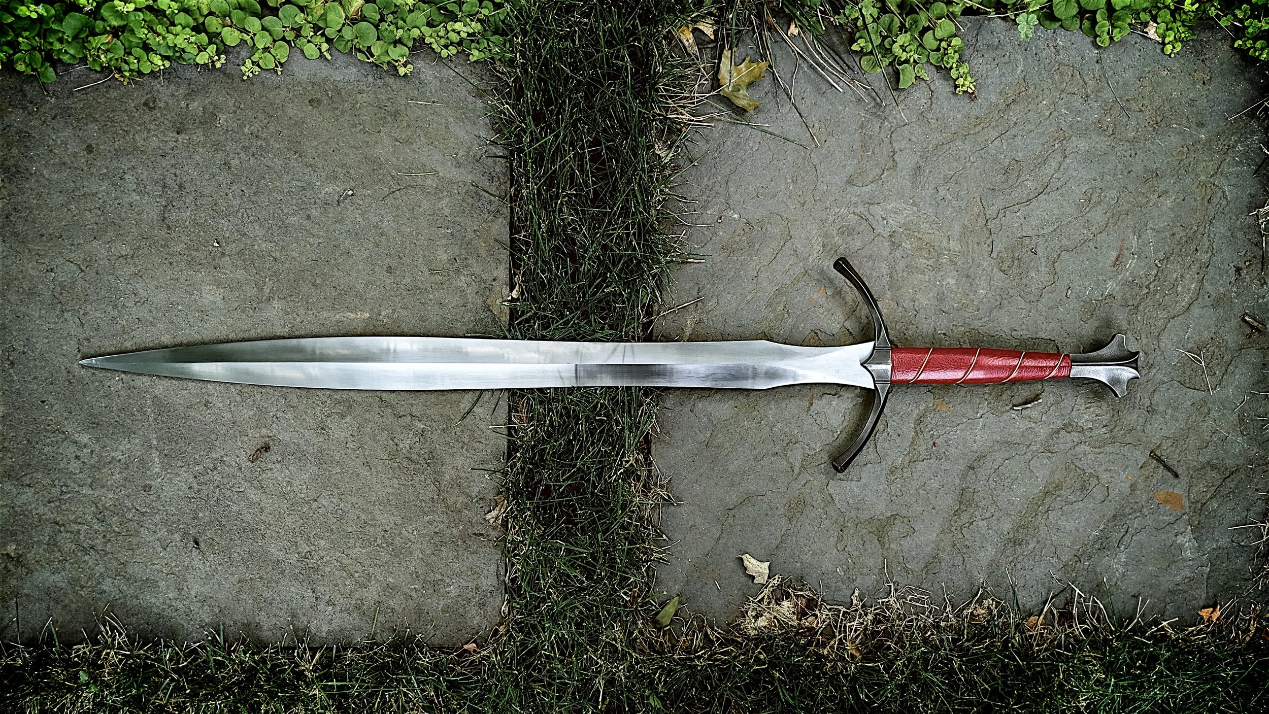 Steel Leaf Blade — Jesse Belsky Stageswords