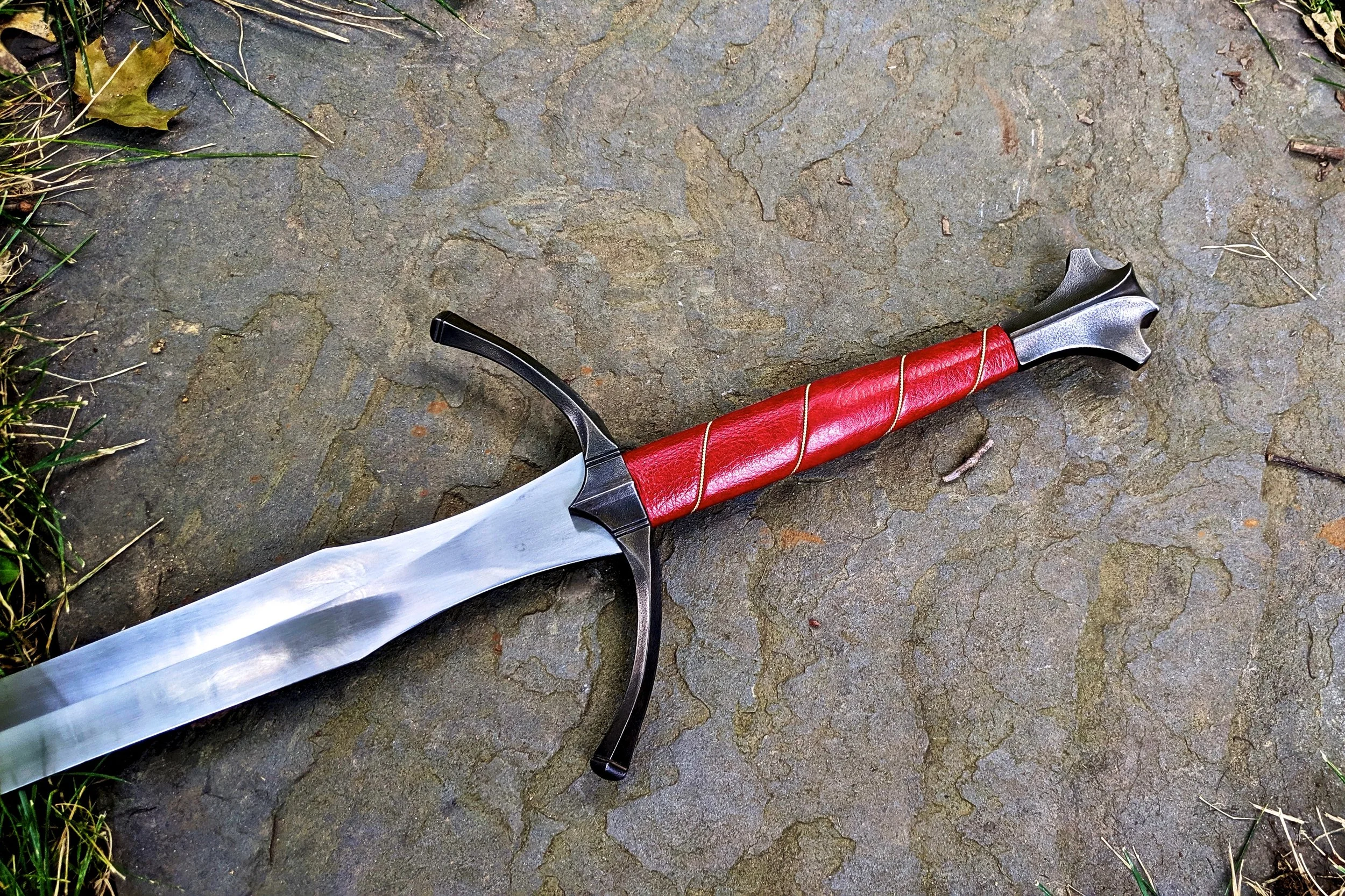 Steel Leaf Blade — Jesse Belsky Stageswords