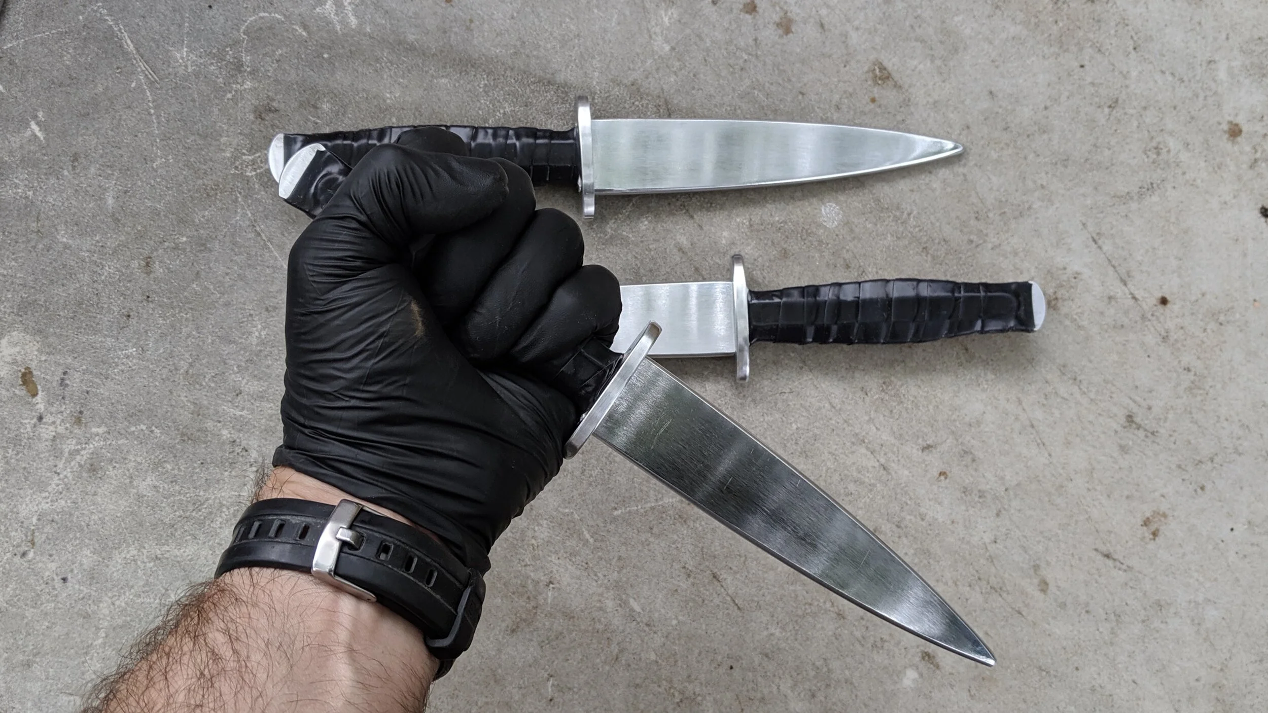 Aluminum Daggers -- 1/4" Thick — Jesse Belsky Stageswords