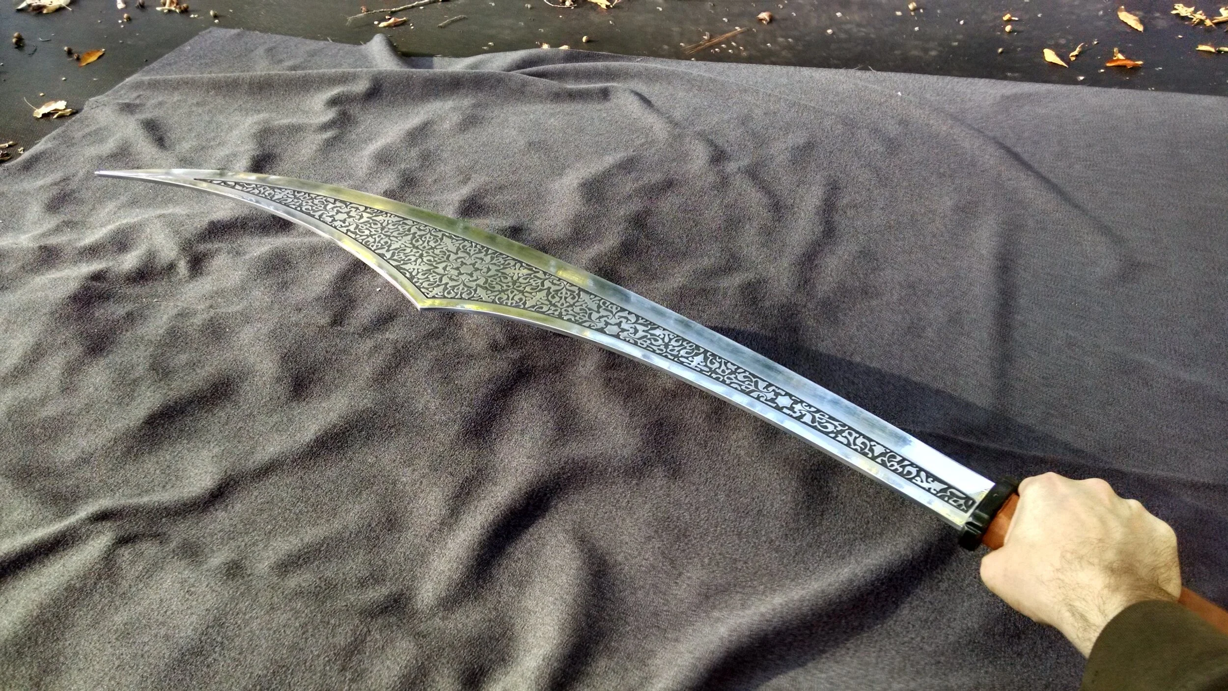 Aluminum Giant Scimitar #2 — Jesse Belsky Stageswords