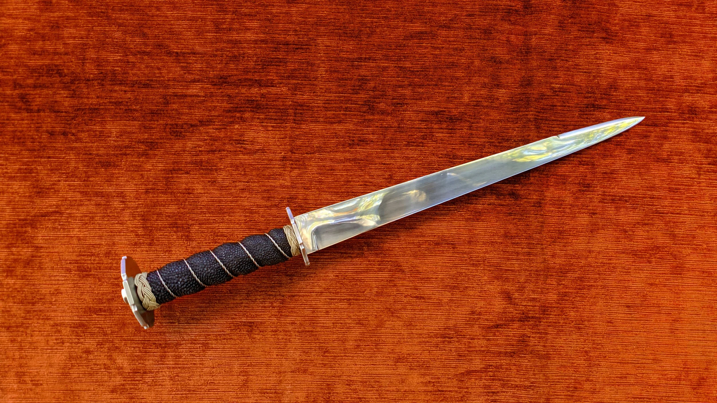 Rondel Dagger -Rayskin Grip — Jesse Belsky Stageswords