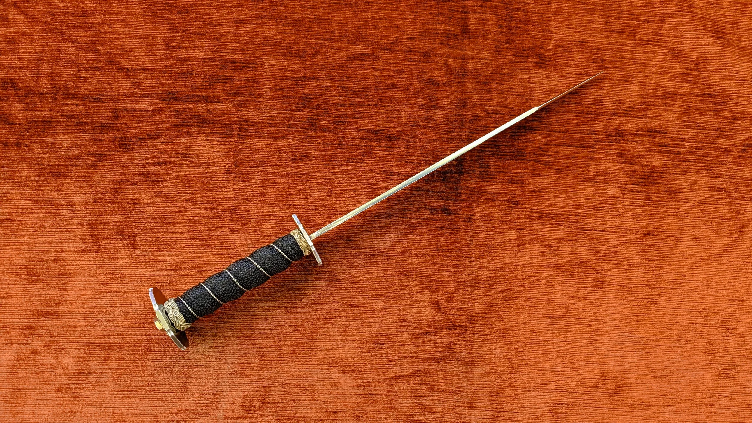 Rondel Dagger -Rayskin Grip — Jesse Belsky Stageswords