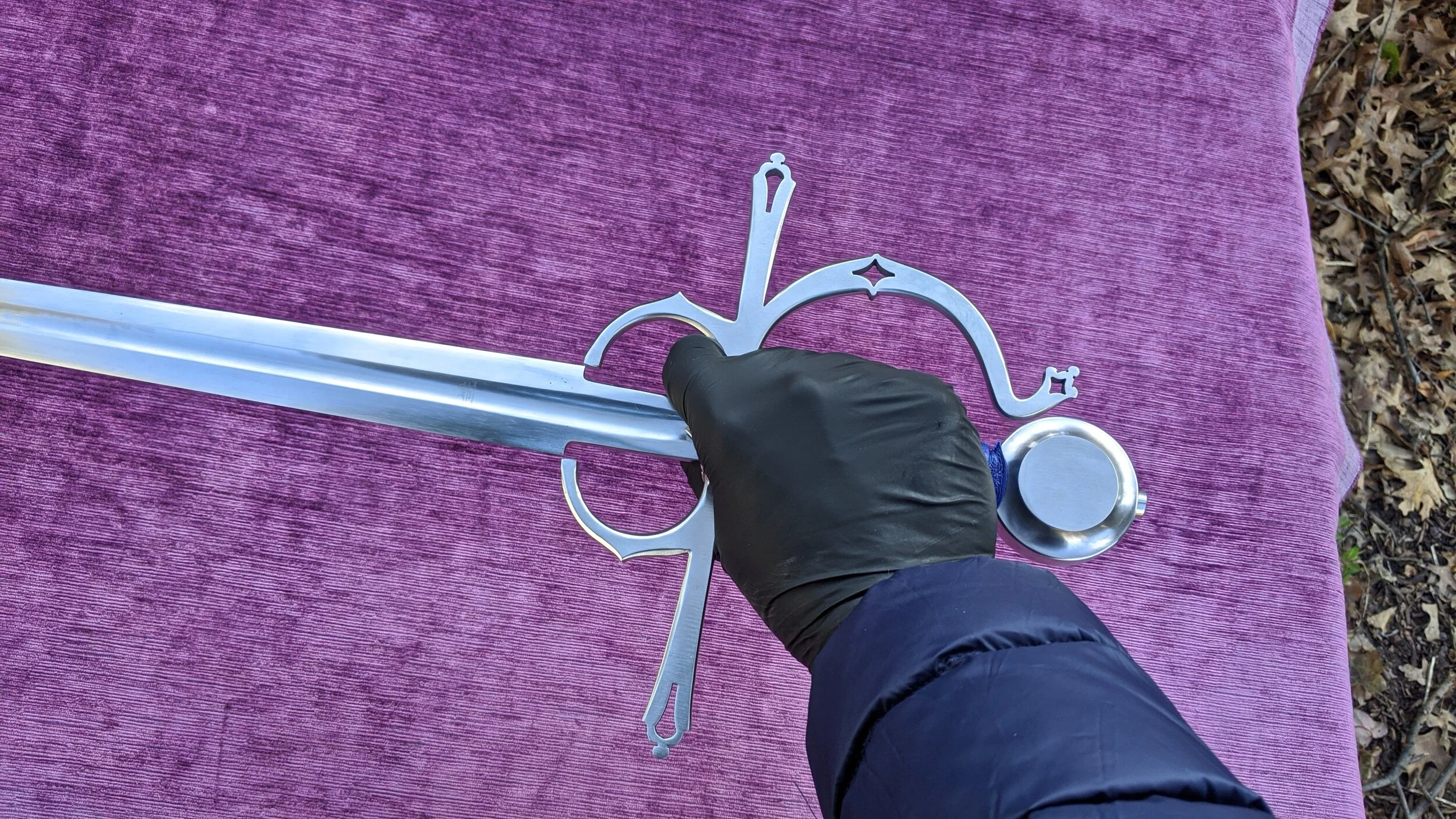 Sidesword -Blue Grip [SHARP] — Jesse Belsky Stageswords