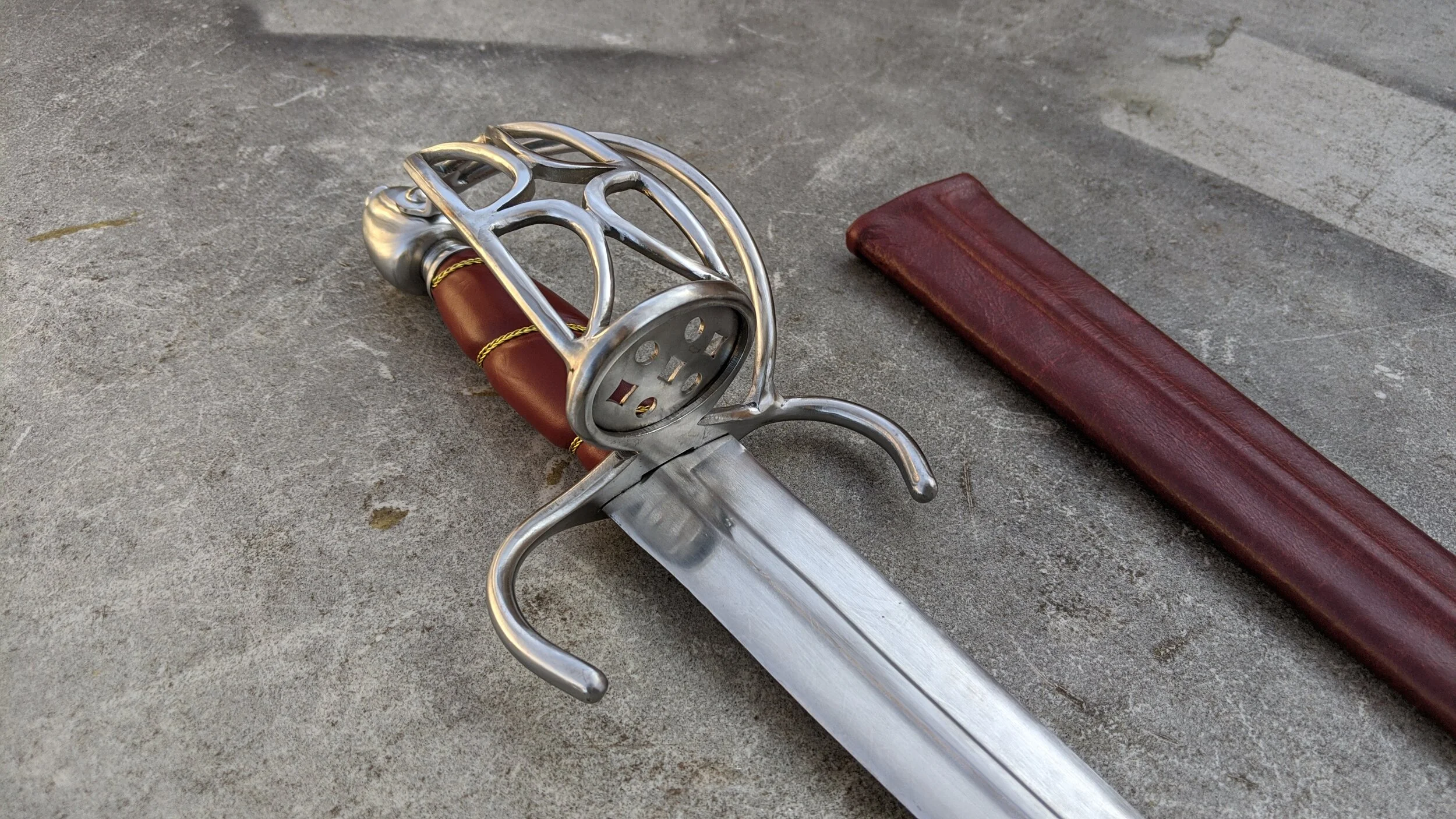Scots Lowland Parrying Dagger 1 — Jesse Belsky Stageswords