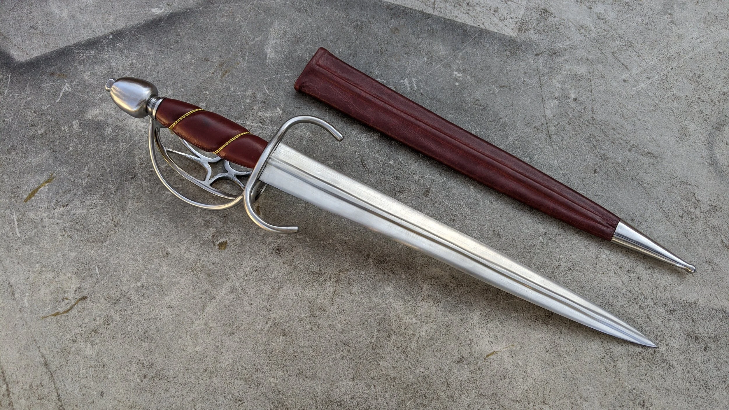 Scots Lowland Parrying Dagger 1 — Jesse Belsky Stageswords