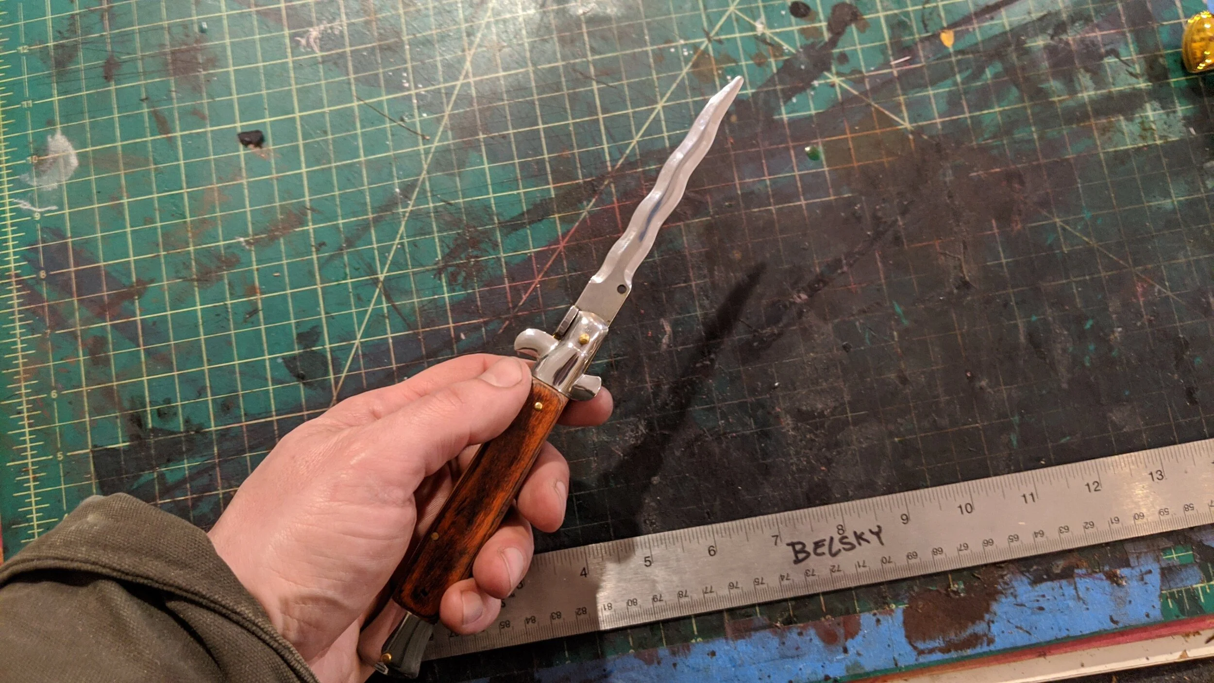 Large Switchblade - Kris Blade — Jesse Belsky Stageswords