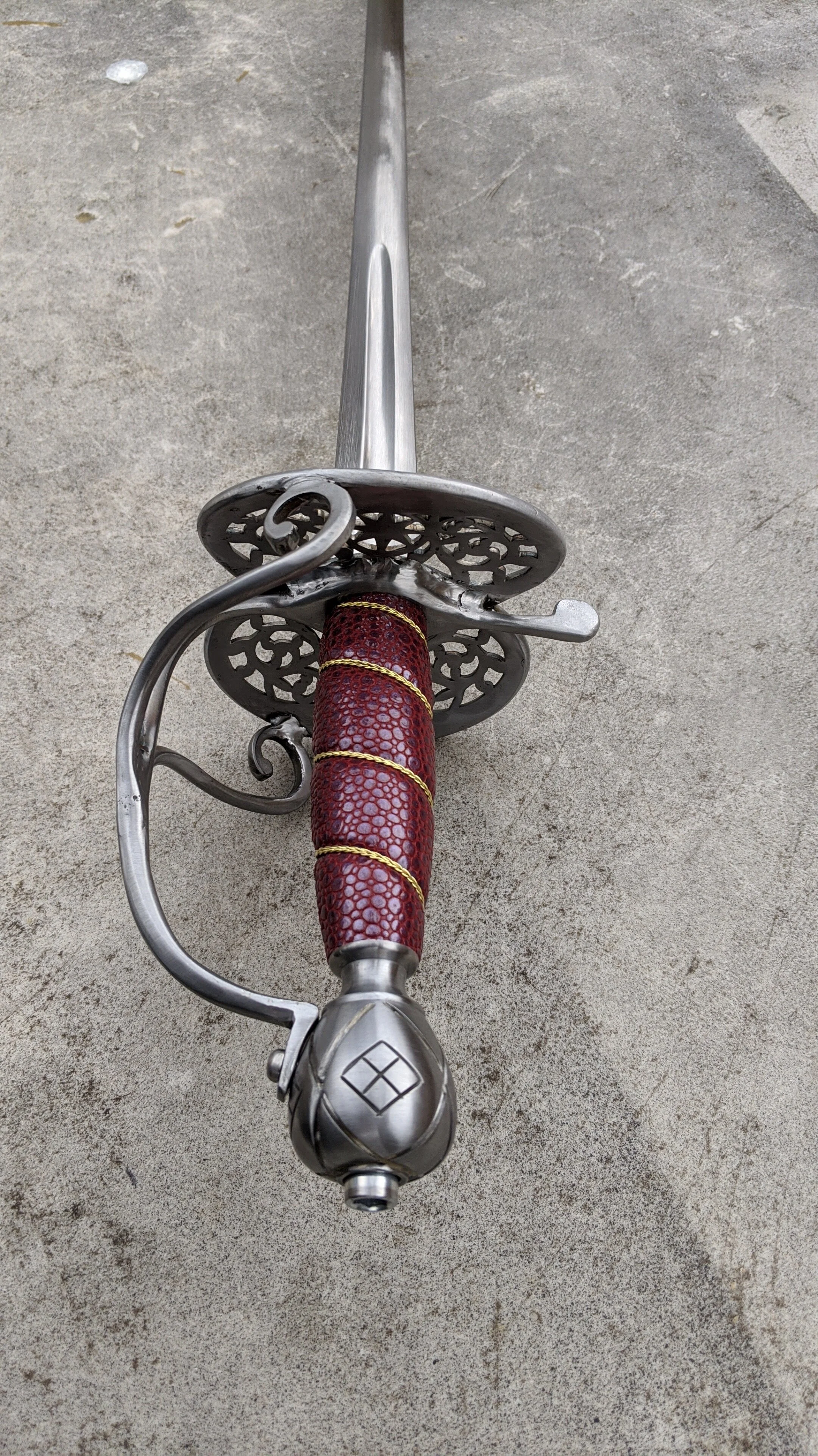 HEMA Spadroon 6 - Decorative Plate — Jesse Belsky Stageswords