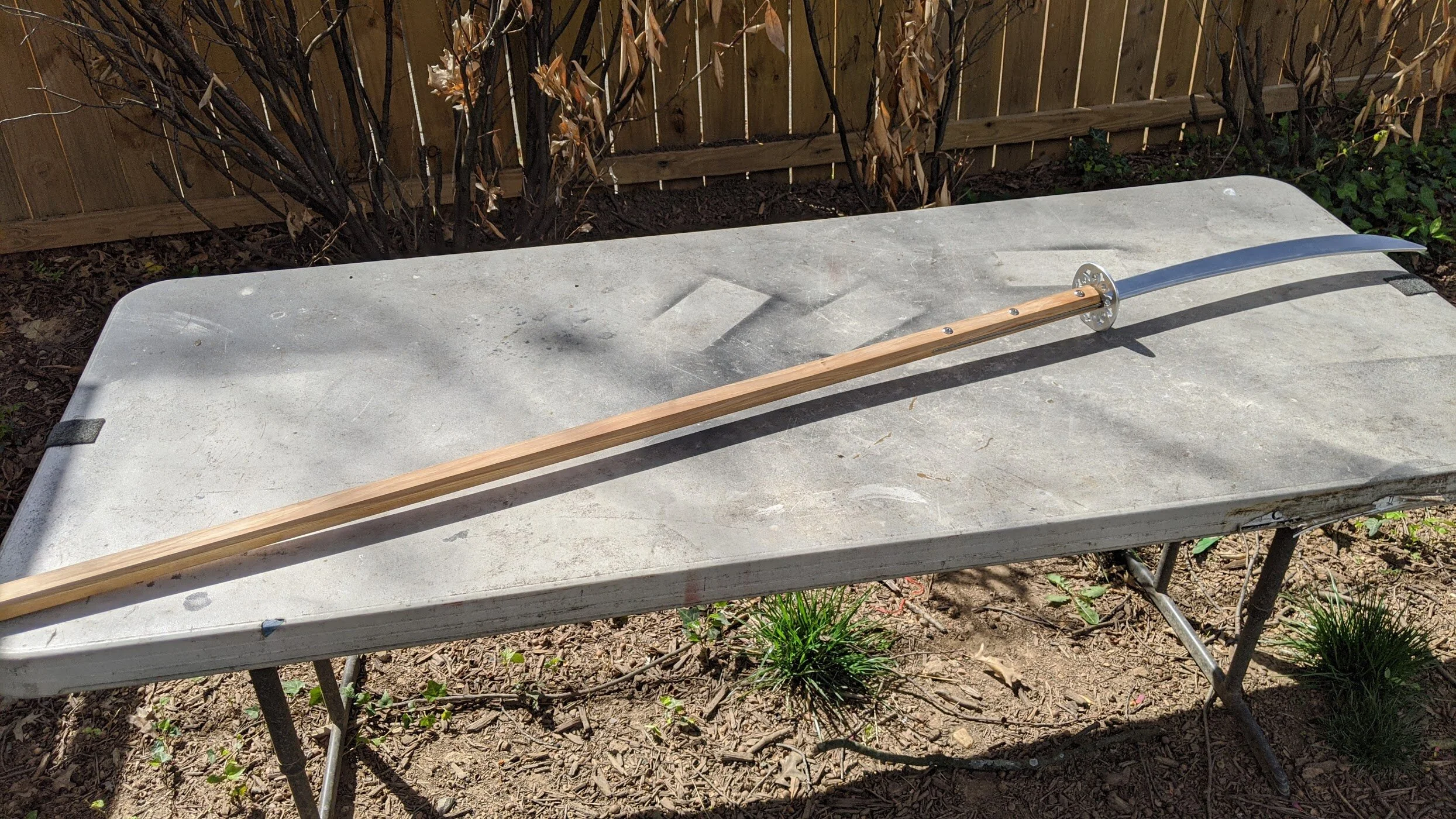 ALUMINUM Naginata — Jesse Belsky Stageswords