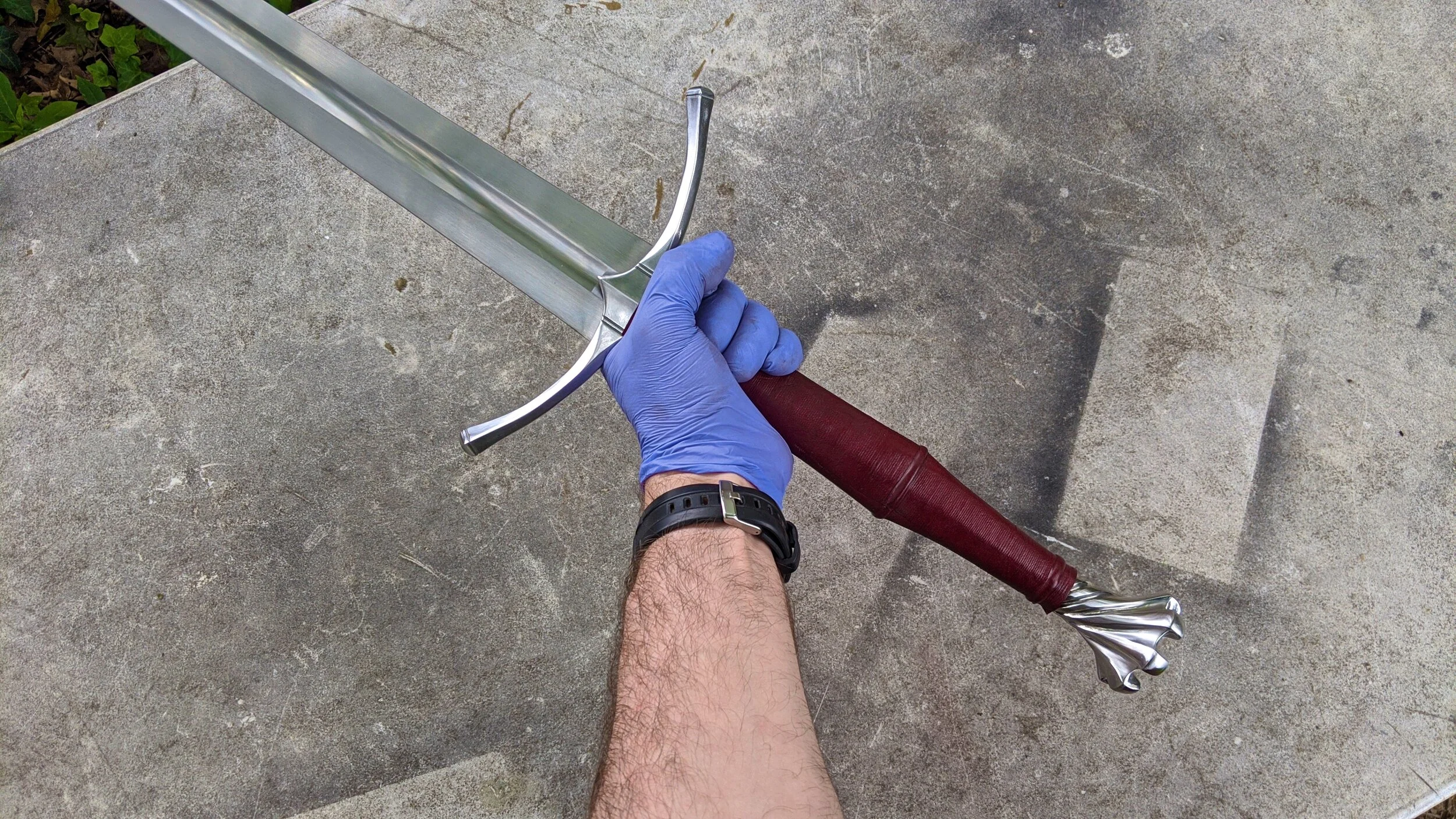 Longsword - Curved Guard & Twisted Pommel (SHARP/BLUNT) — Jesse Belsky ...