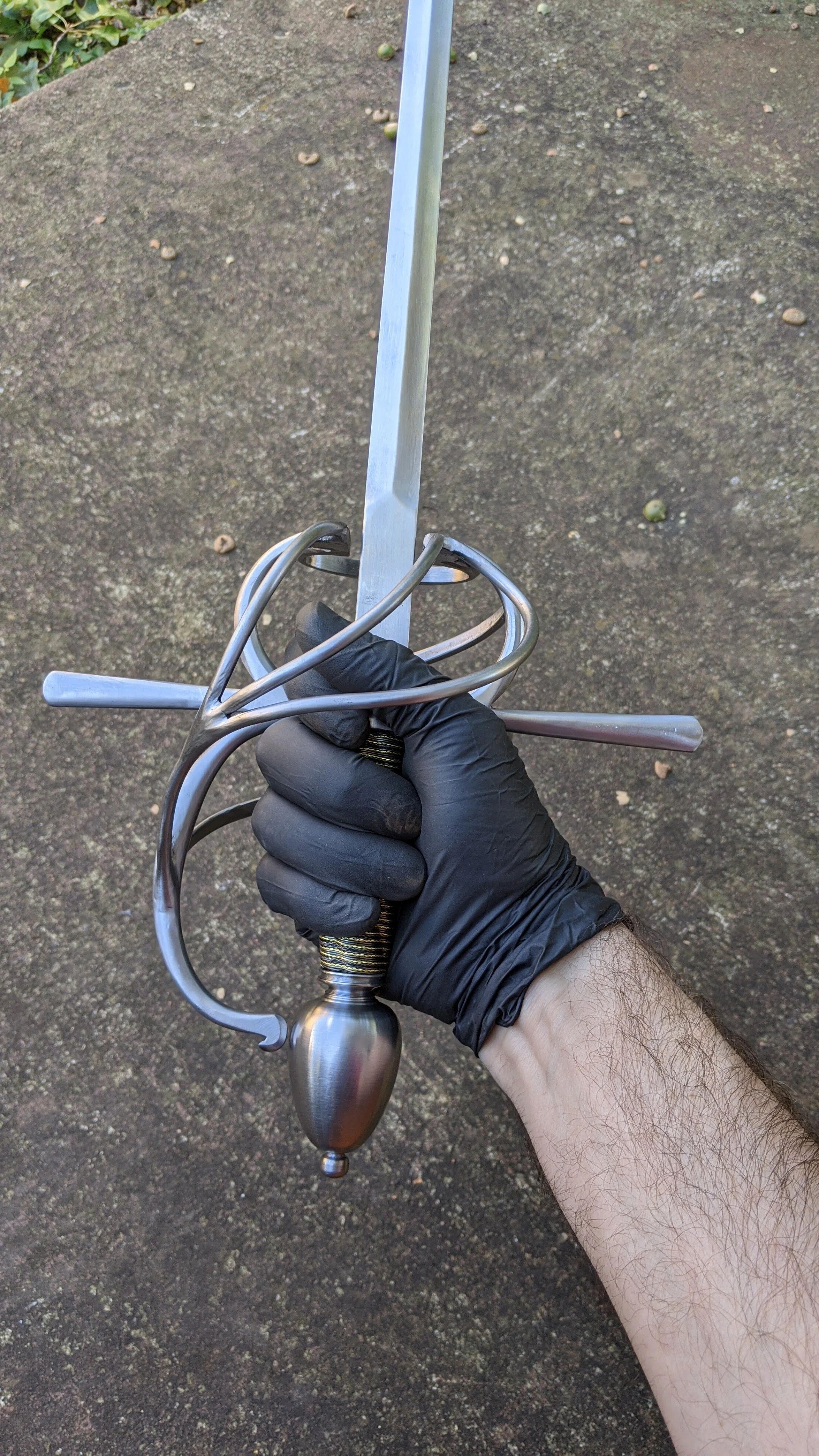 Parallel Side Loop Rapier [SHARP/BLUNT] — Jesse Belsky Stageswords
