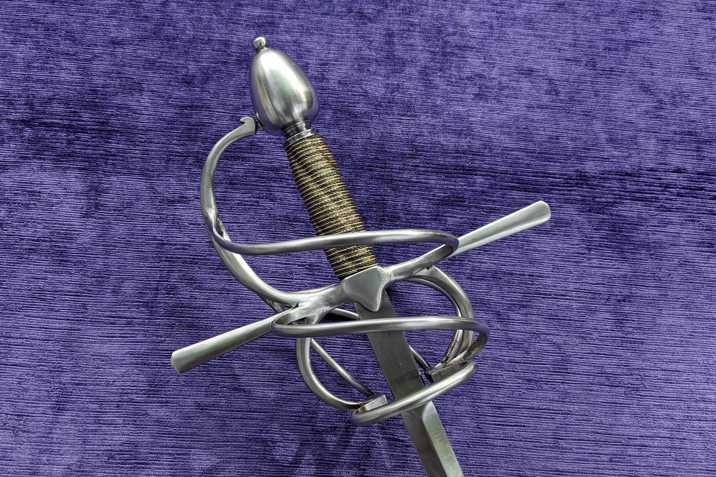 Parallel Side Loop Rapier [SHARP/BLUNT] — Jesse Belsky Stageswords