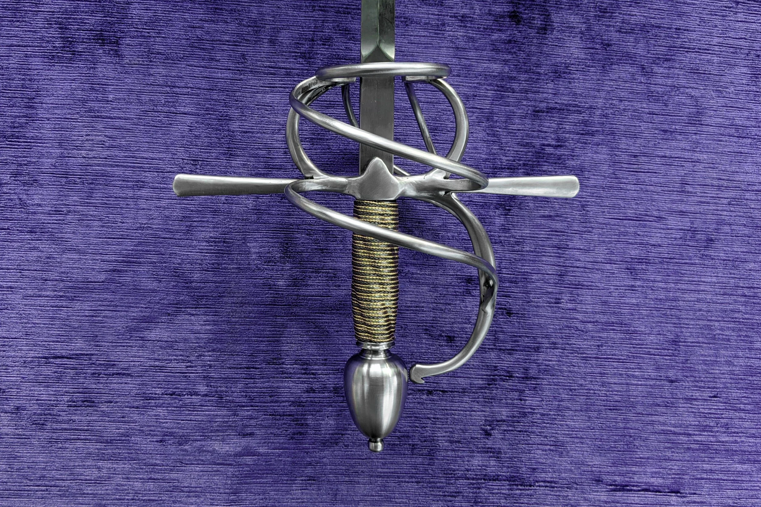 Parallel Side Loop Rapier [SHARP/BLUNT] — Jesse Belsky Stageswords